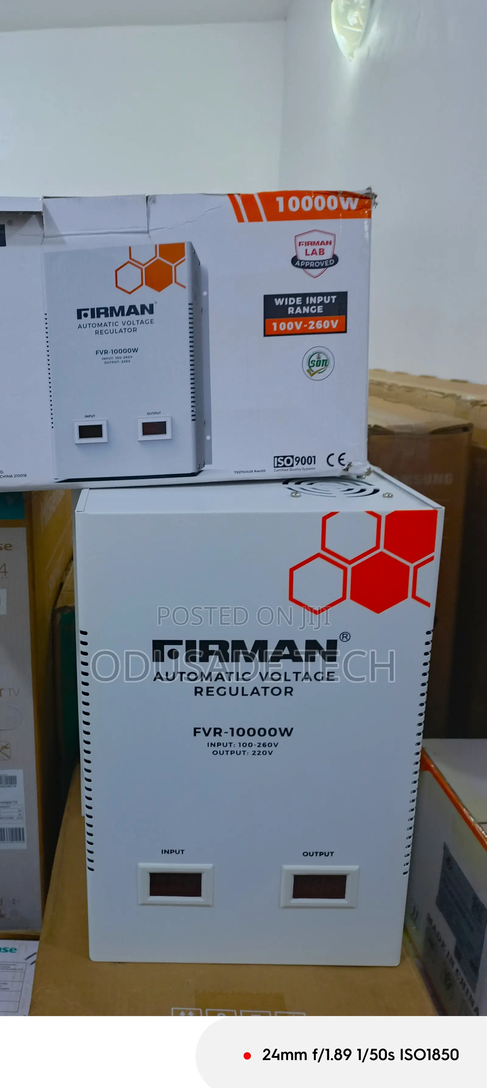 Firman 10000w Automatic Voltage Regulator - Microprocessor Controlled ...