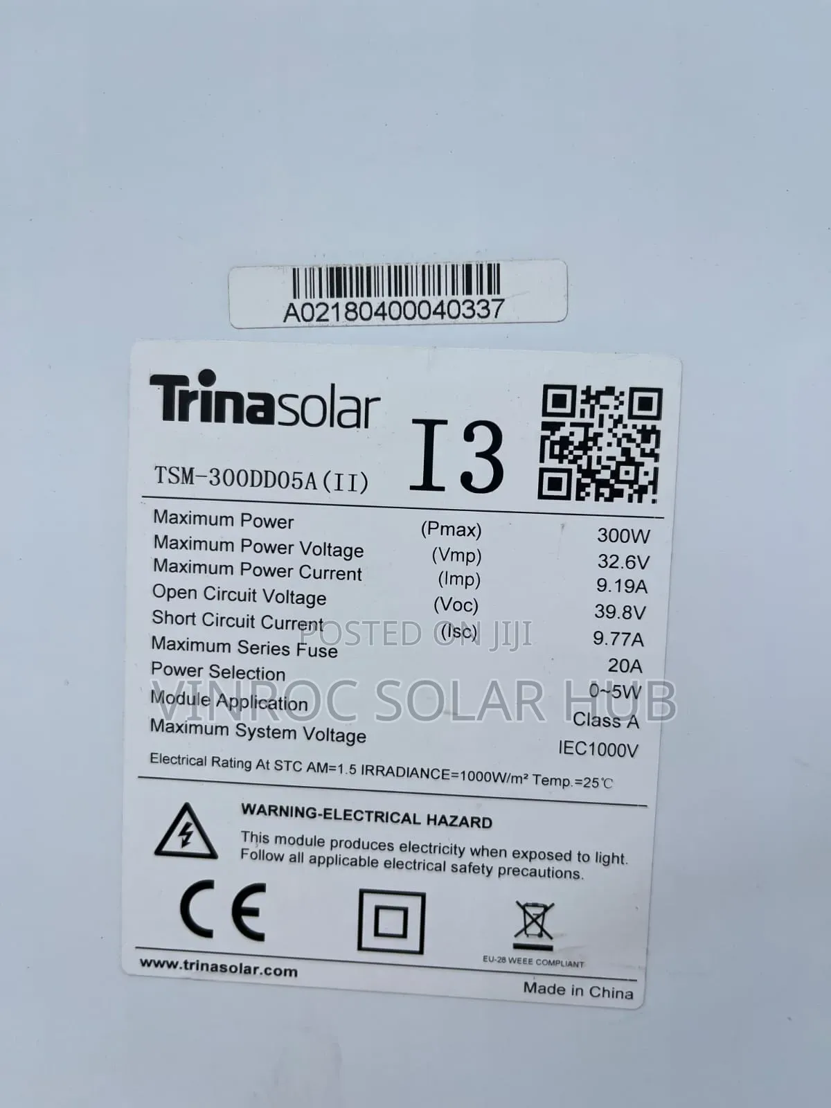 300w Trina Solar Panels in Ojo - Electrical Equipment, Vinroc Solar ...