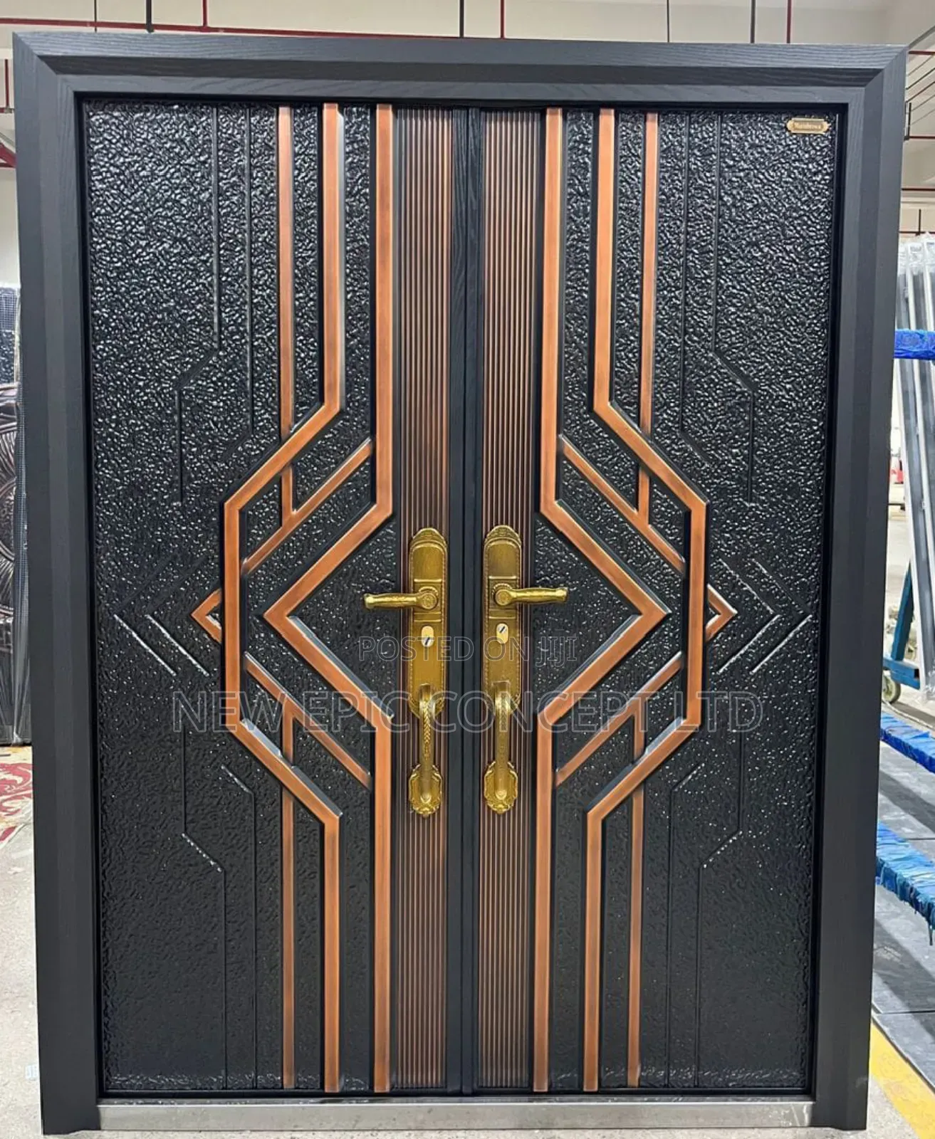 Italian Copper Cas Double Leaf 5ft By 7ft Door in Orile - Doors ...