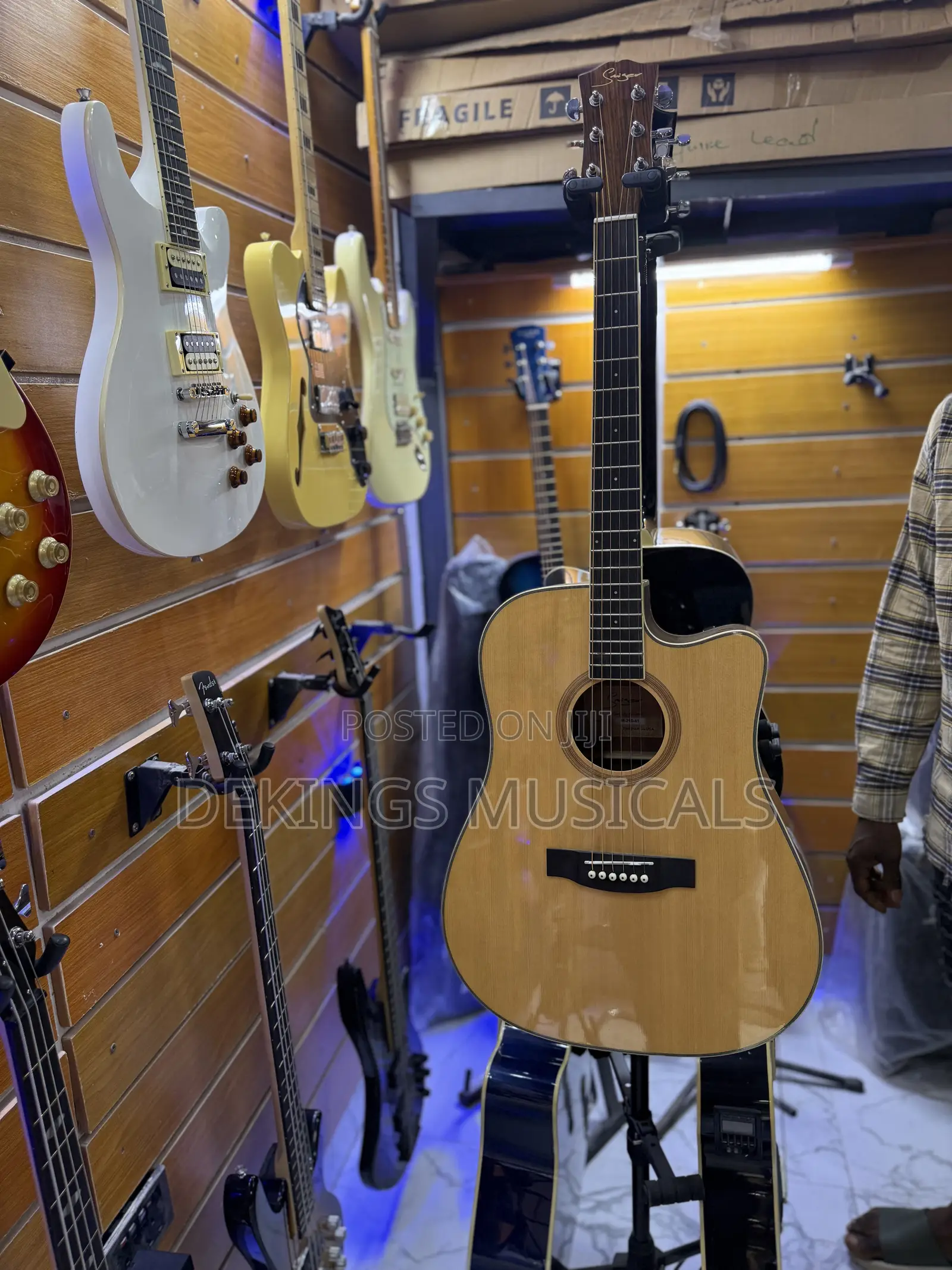 Smiger Semi Acoustic Guitar M-215-41 in Ikeja - Musical Instruments ...