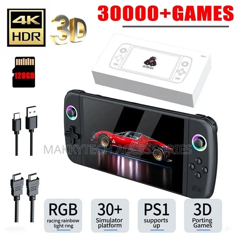 7 Inch Ips Hd Display M27 Retro Handheld Console in Ikeja - Video Game ...