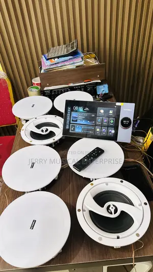Full Home Automation With 60w Ceiling Speakers And Woofer in Ojo ...