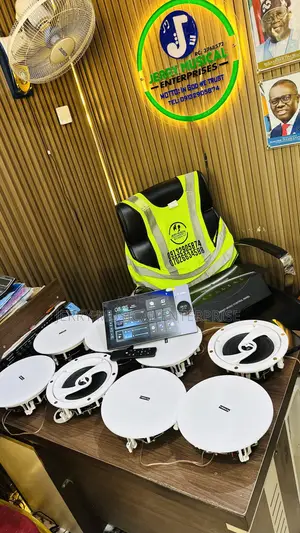 Full Home Automation With 60w Ceiling Speakers And Woofer in Ojo ...