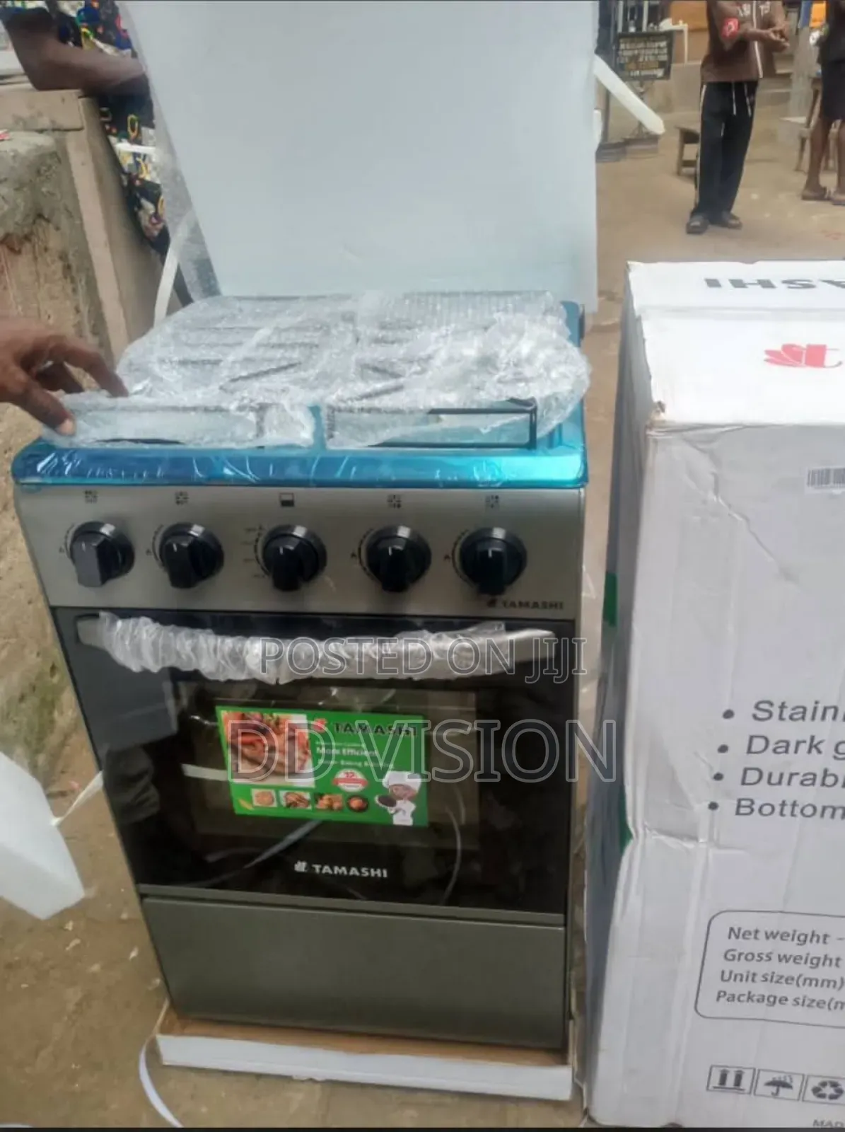 Maxi Standing Gas Cooker 4 Burner With Oven for sale - DD VISION Price ...