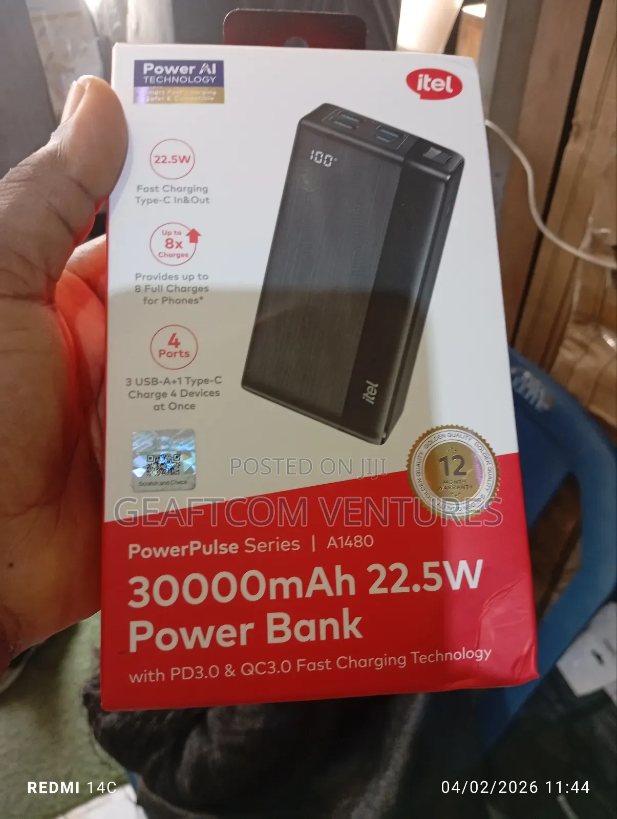 30000amh Itel Power Bank in Ikeja - Computer Accessories , Akpan Joke ...