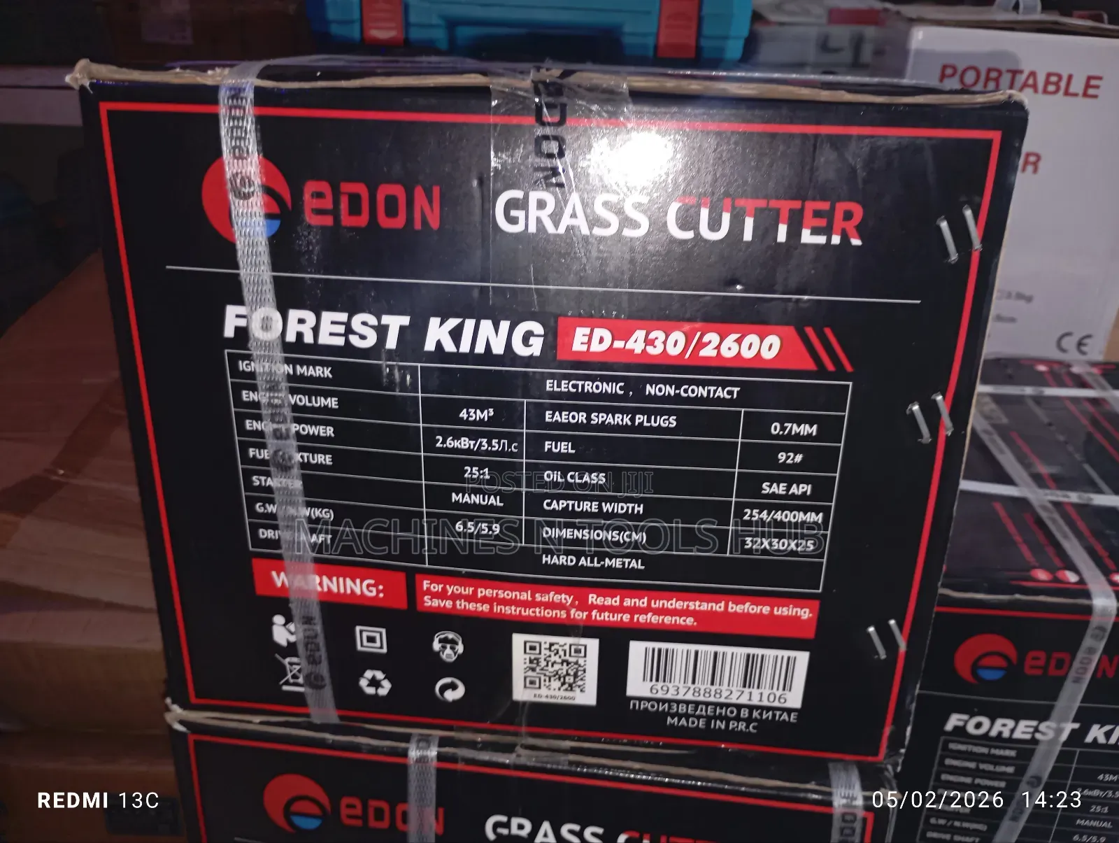 Edon Ed-430/2600 Grass Cutter/Brush Cutter in Ojo - Garden Supplies ...