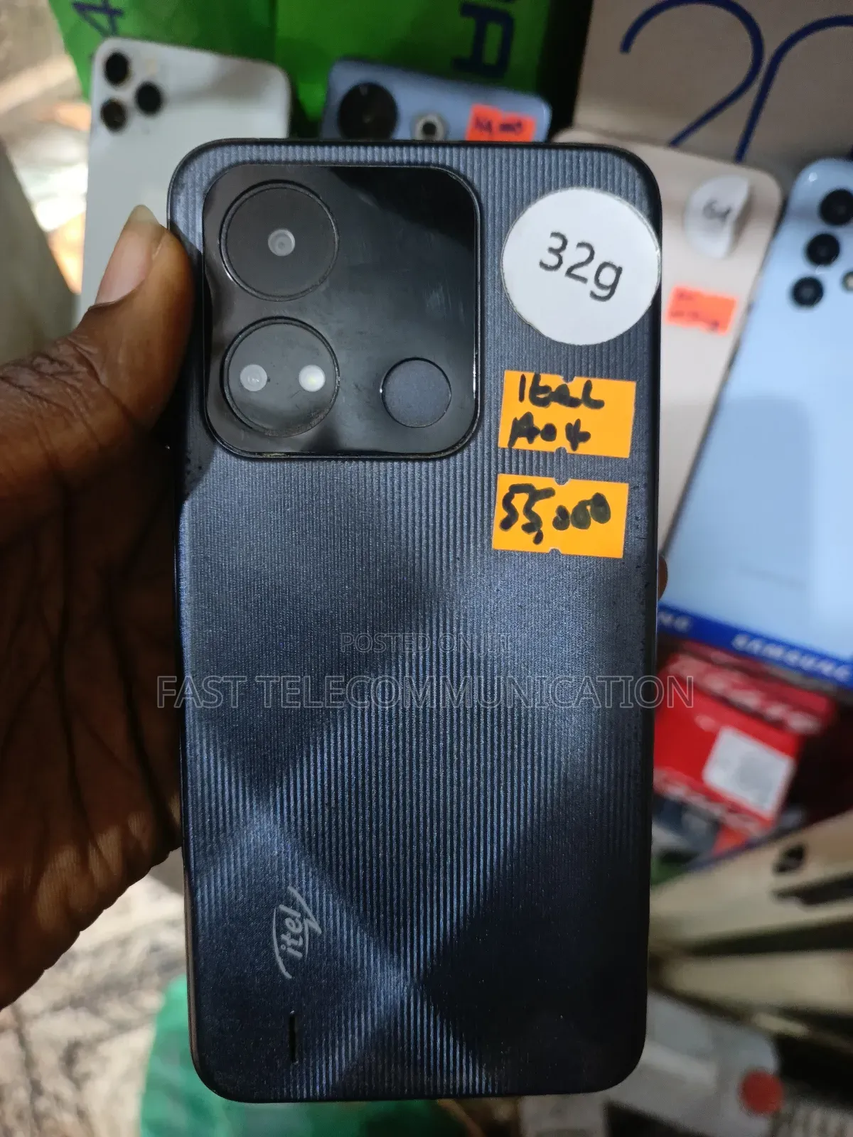 Itel A04 32 GB Black in Ikorodu - Mobile Phones, Obi Beloved | Jiji.ng