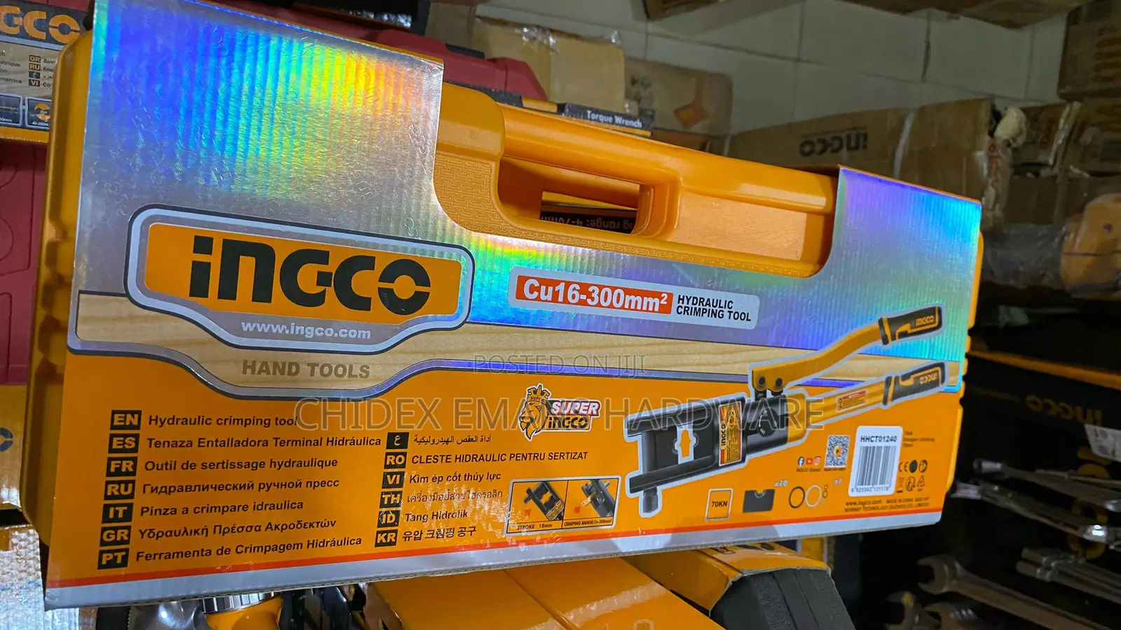 Ingco Hydraulic Crimping Tool for sale - Price: ₦ 140,000 on Jiji.ng ...