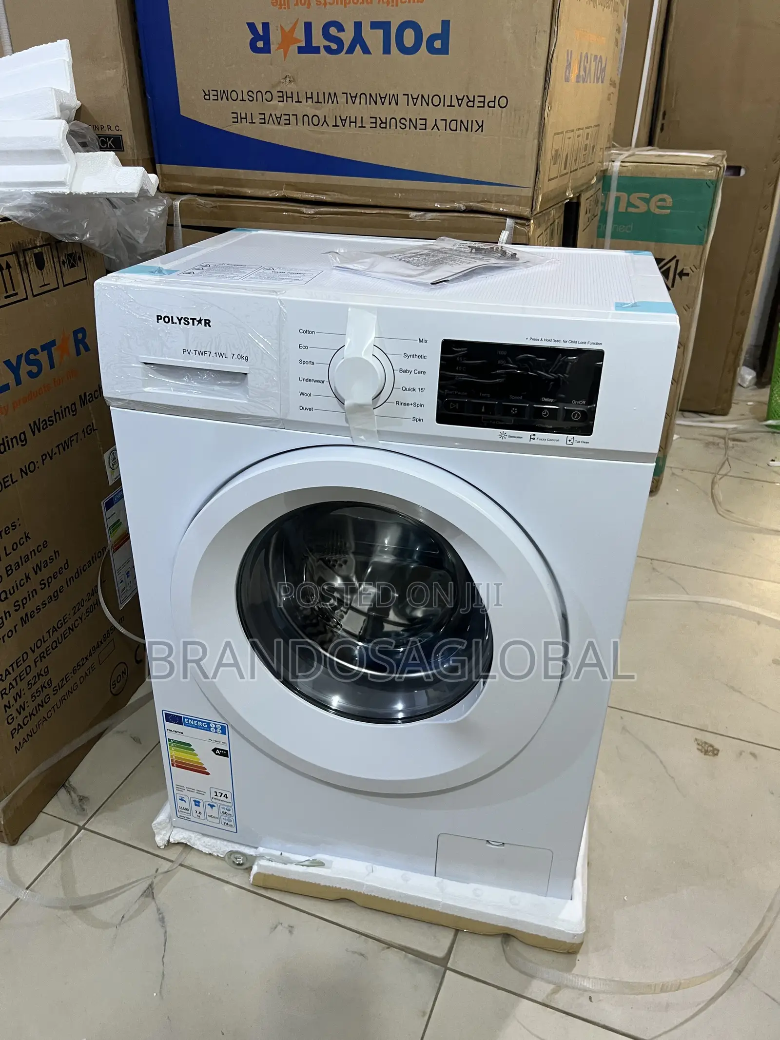 Polystar 6kg Front Load With Compact Household Size [Pv-Twf.1wl] in ...