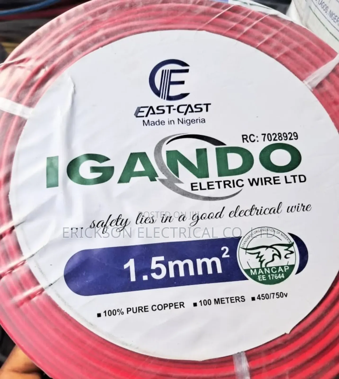 Igando 1.5mm Single Core Coils in Ibeju - Electrical Equipment ...