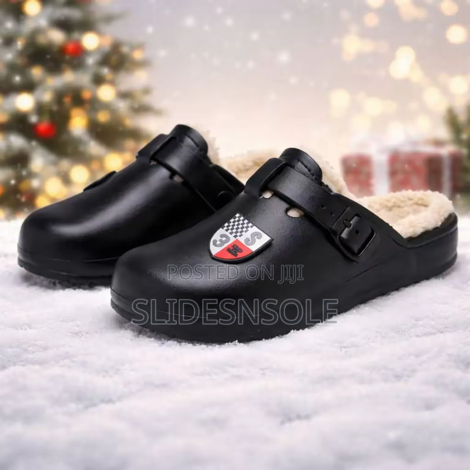 Cozy Fleece-Lined Winter Clog Slippers in Lagos Island (Eko) - Shoes ...