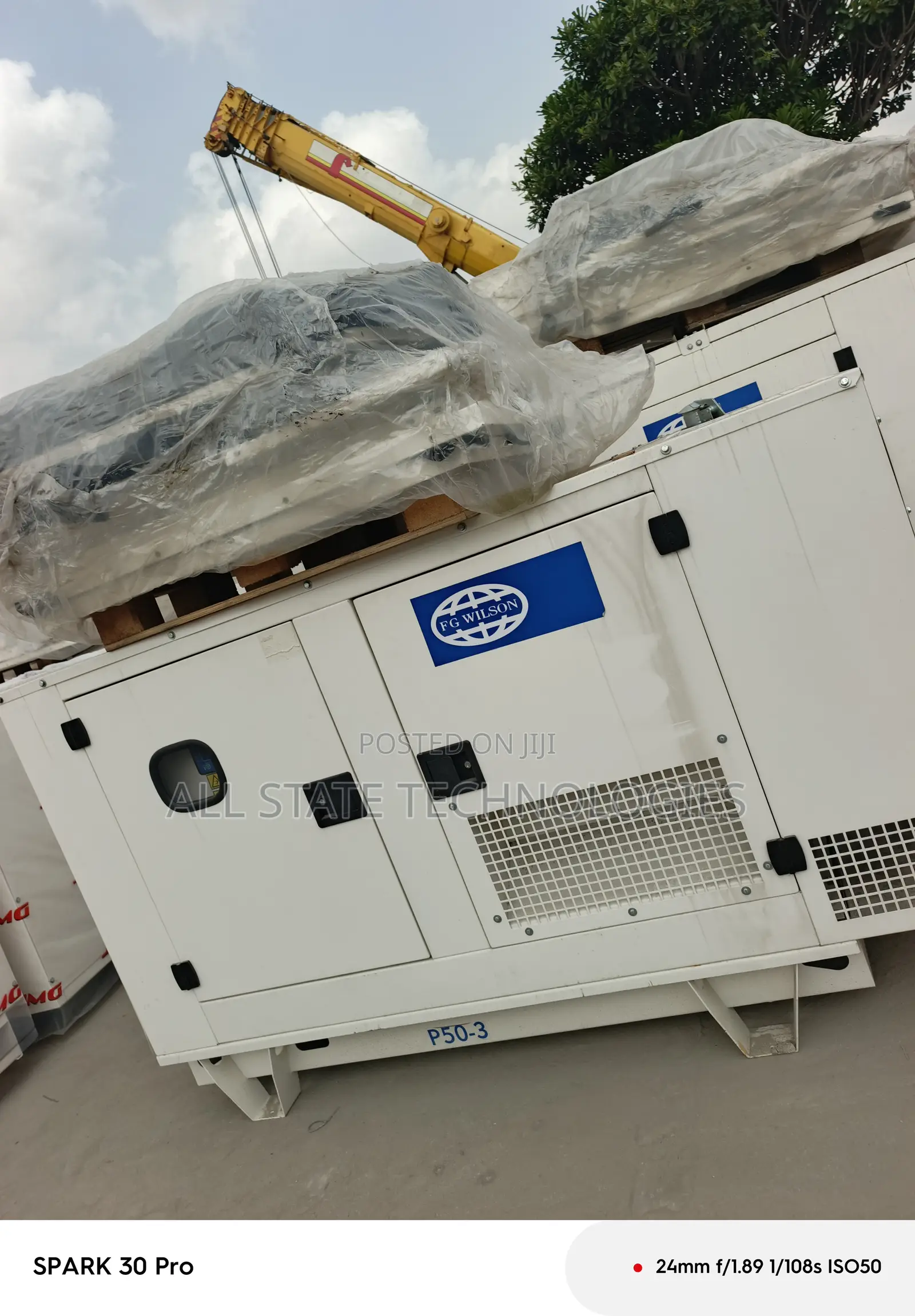 Fg Wilson 45kva Perkins Engine Diesel Power Generator for sale - All ...