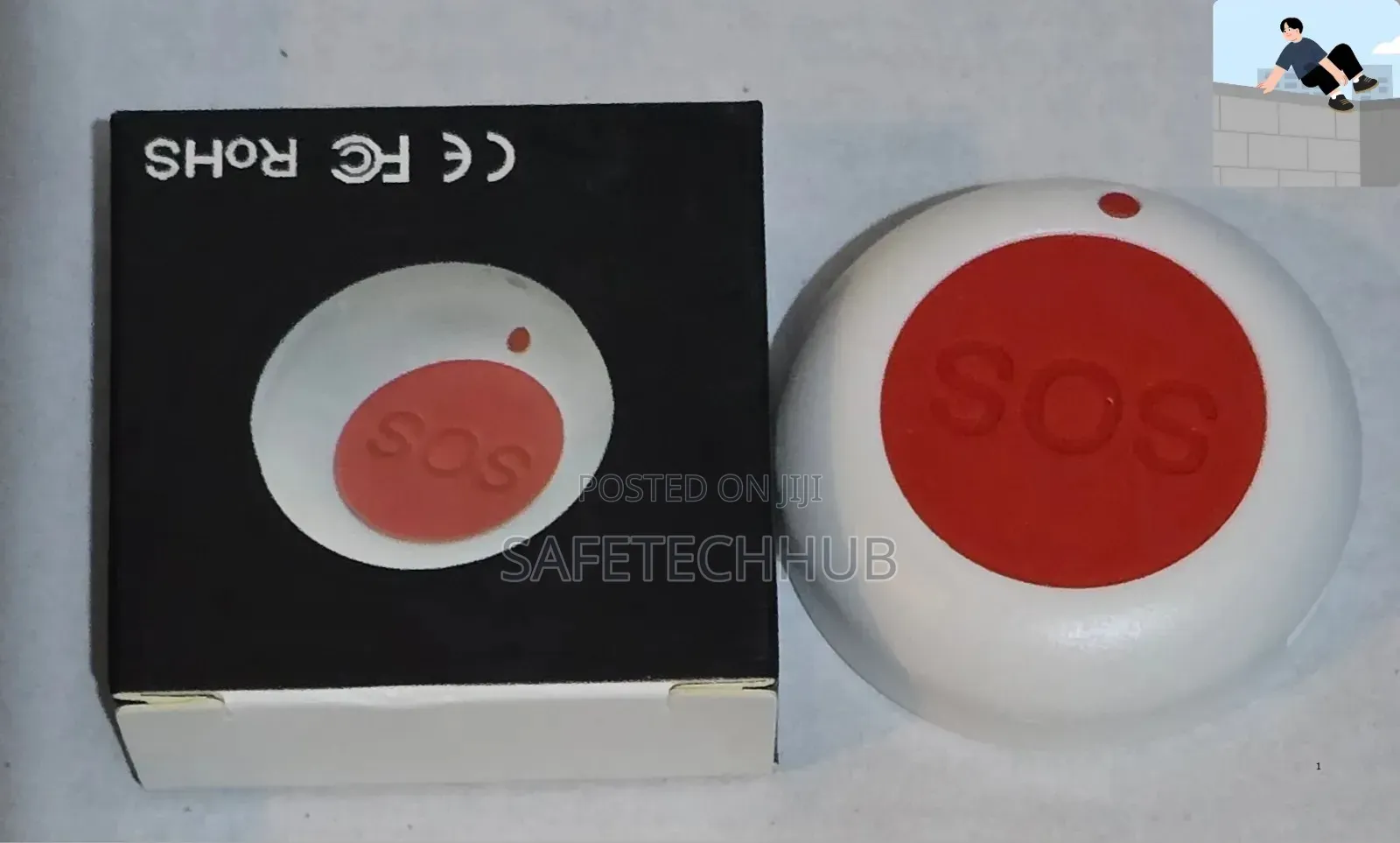 Concept Plus Wireless Round Panic Button in Lekki - Safety Equipment ...