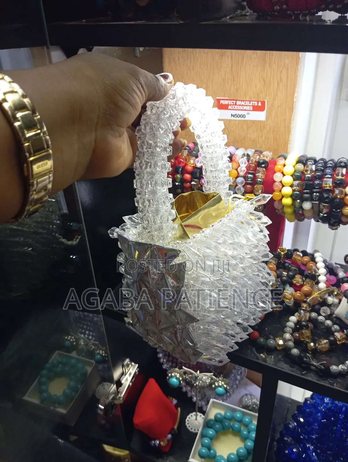 Luxury Beaded Bag in Ikeja - Bags, Agaba Patience | Jiji.ng