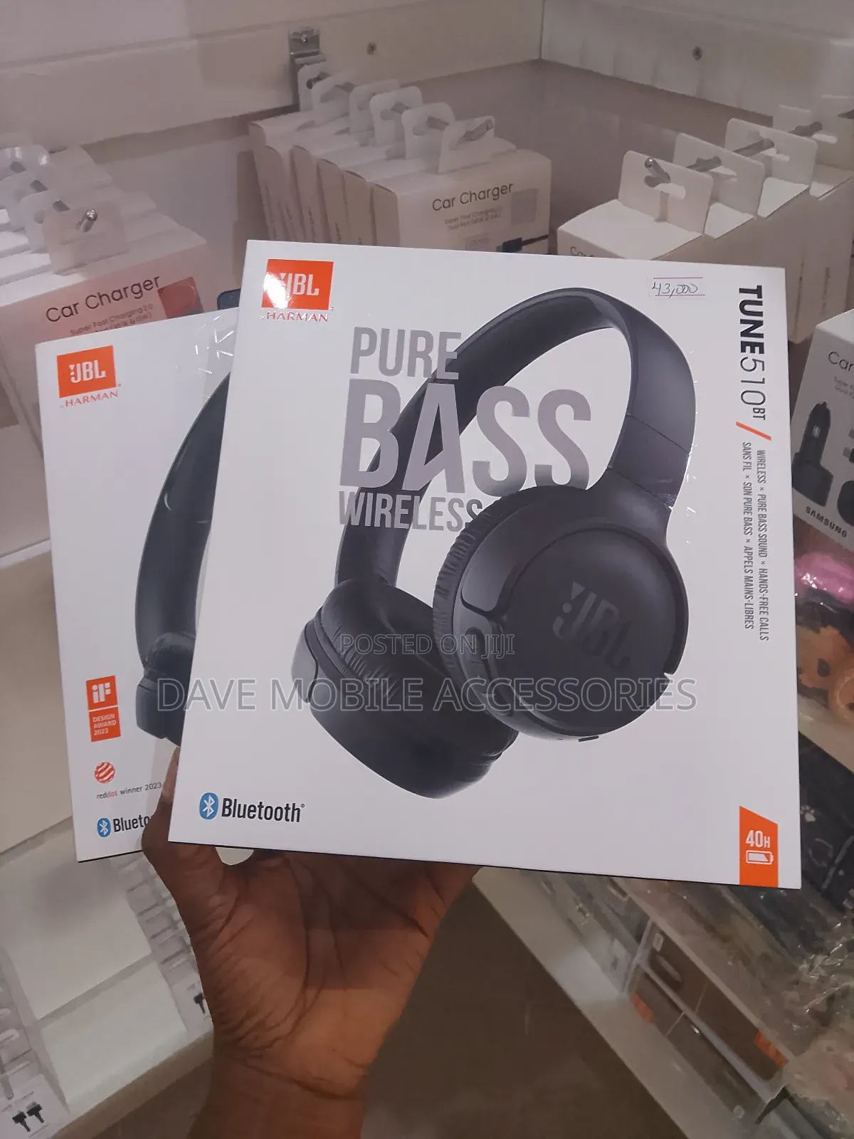 Jbl Tune 510bt Wireless Headphones – Pure Bass, 40h Playtime in Yaba ...