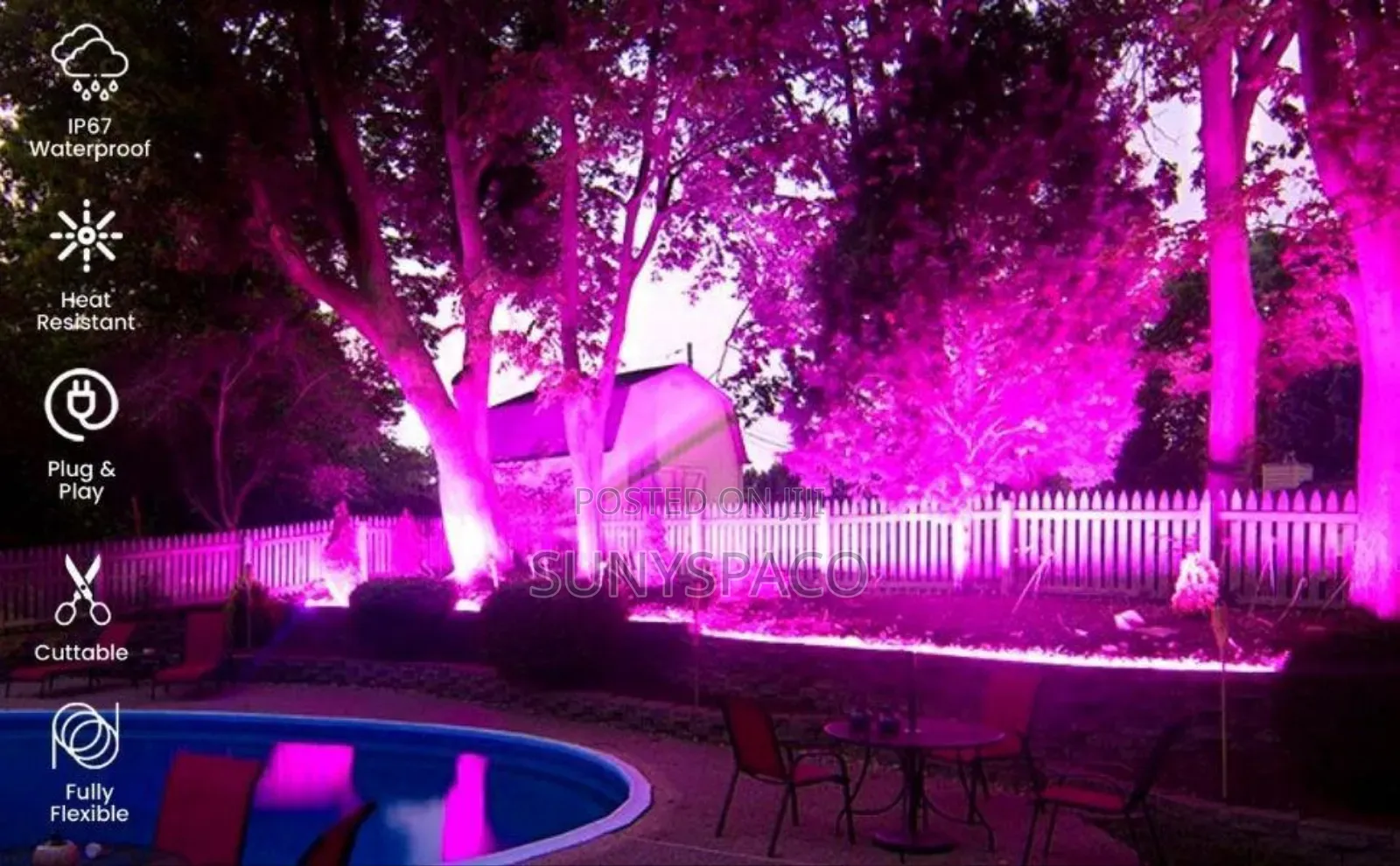 Neon Strip Light 8*16mm in Ojo - Home Accessories, Sunday Egbo | Jiji.ng