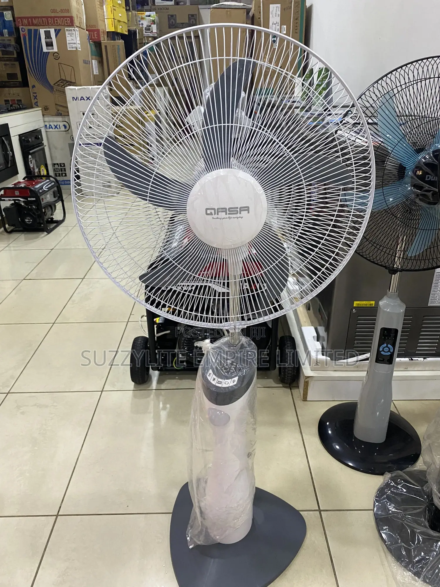 Qasa Rechargeable Fan 18 Inches for sale - SUZZYLITE EMPIRE LIMITED ...