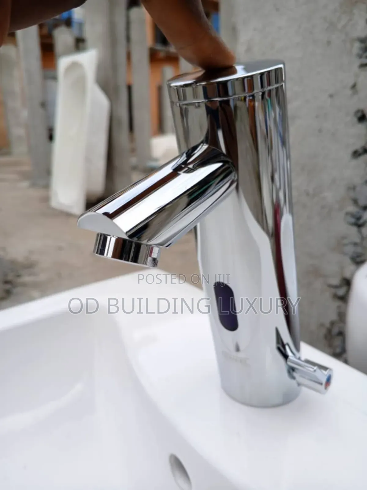 Chrome Automatic Sensor Faucet, Known as a Touchless Tap, Design for ...