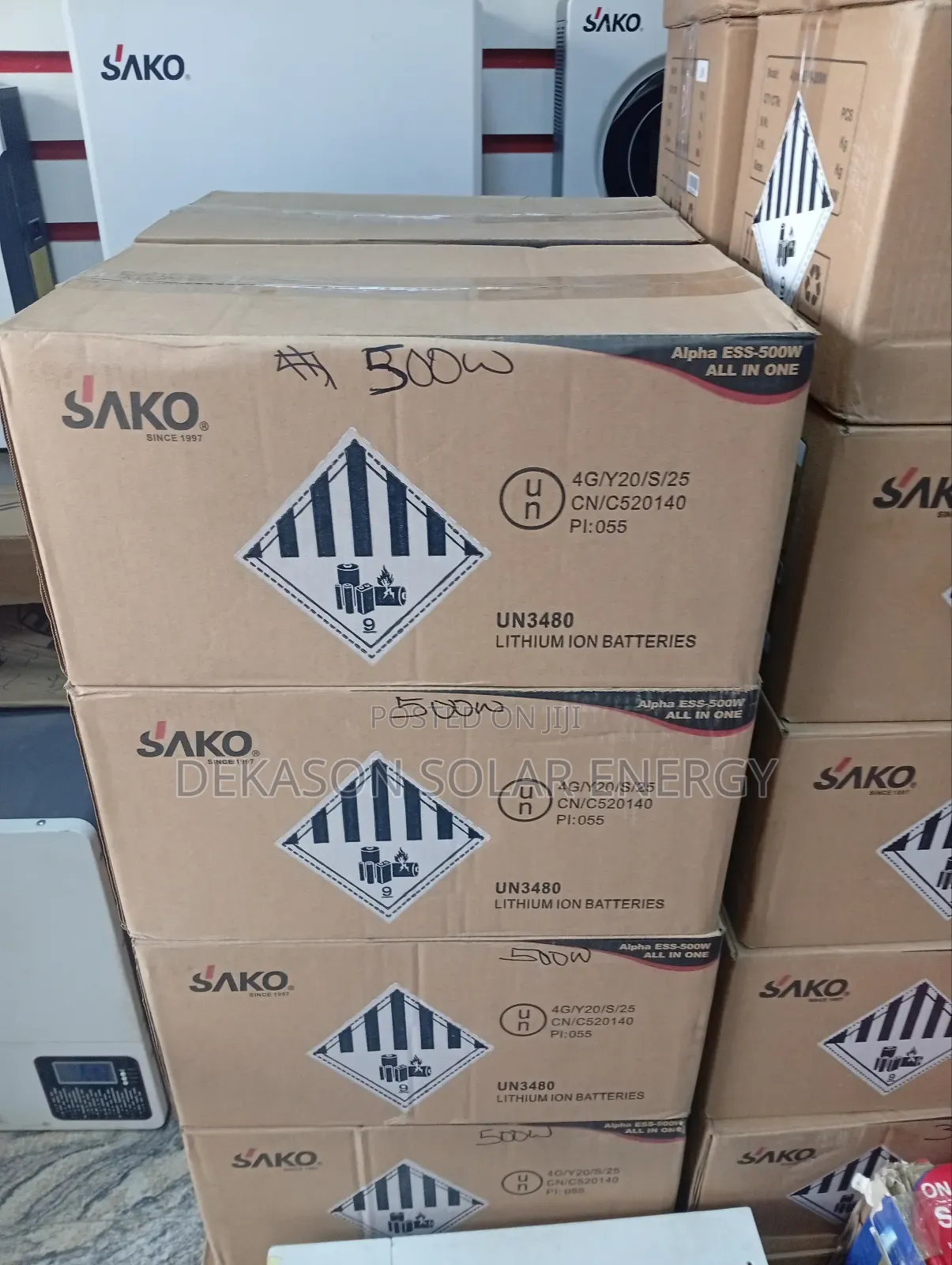 Sarko 500watts Solar Generator for sale - Dekason Solar Energy Price: ₦ ...