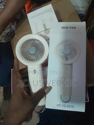 Ac Like Mini Rechargeable Hand Fan in Shomolu - Home Appliances, Ekanem ...
