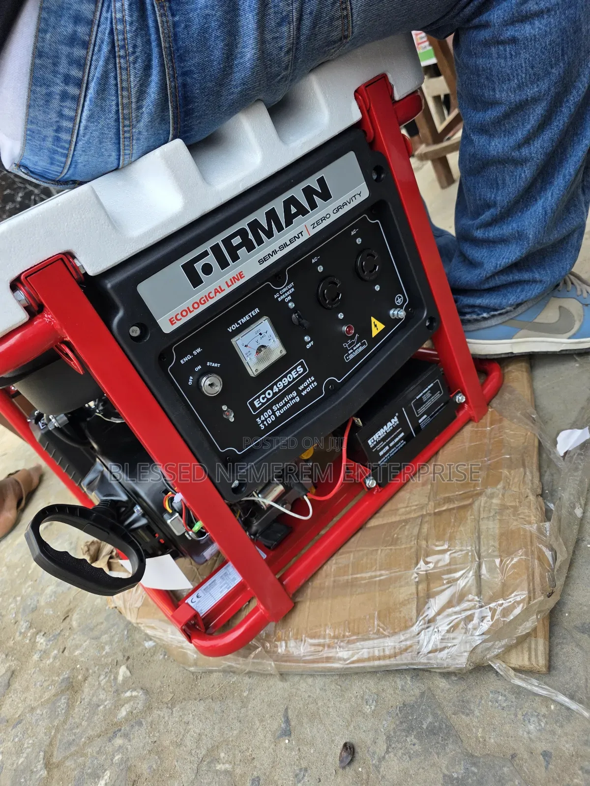 {4.5kva}Original Firman Petrol Generator 100%Copper Coil for sale ...
