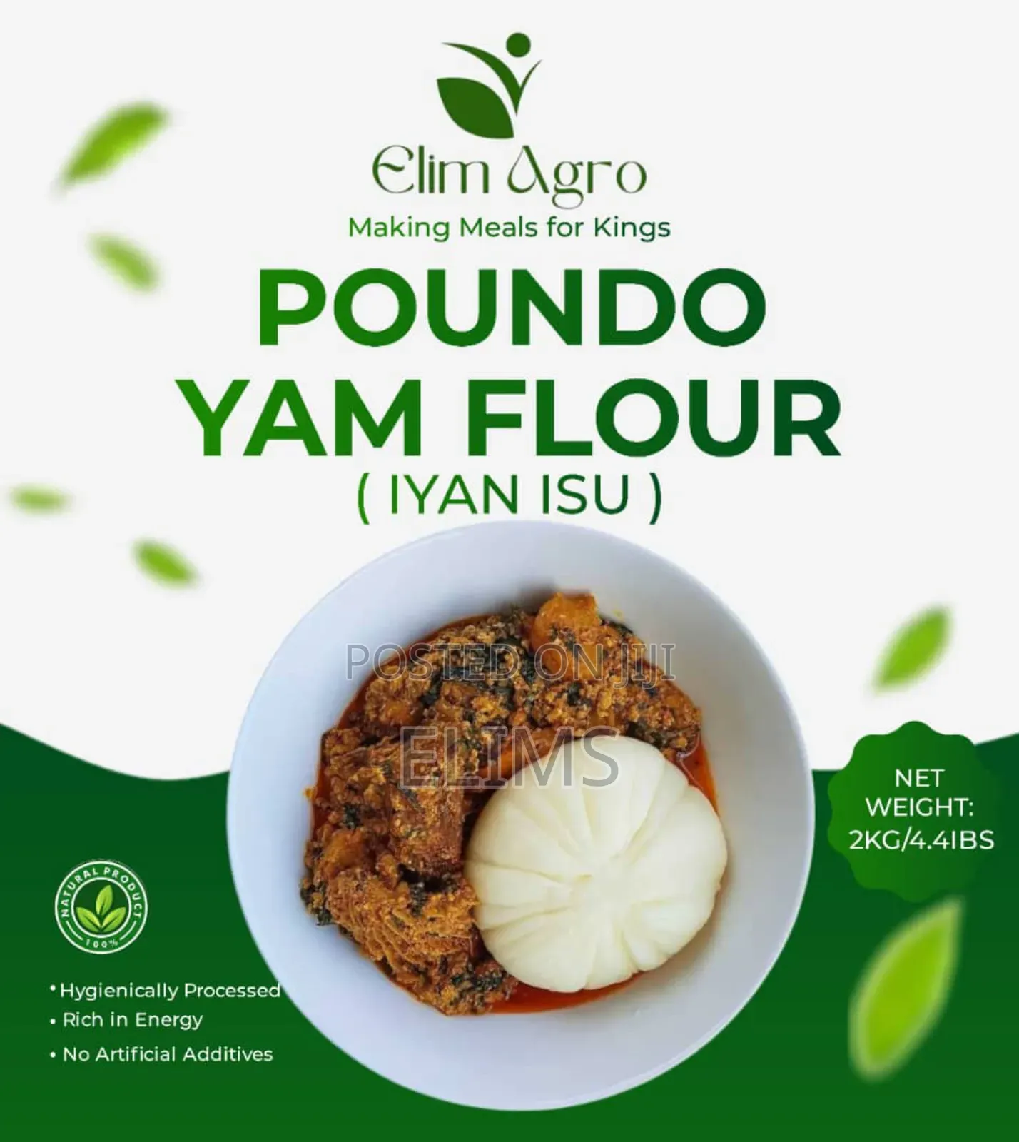 Yam Poundo Flour 1kg X 10 in Amuwo-Odofin - Food & Beverages, Elim ...