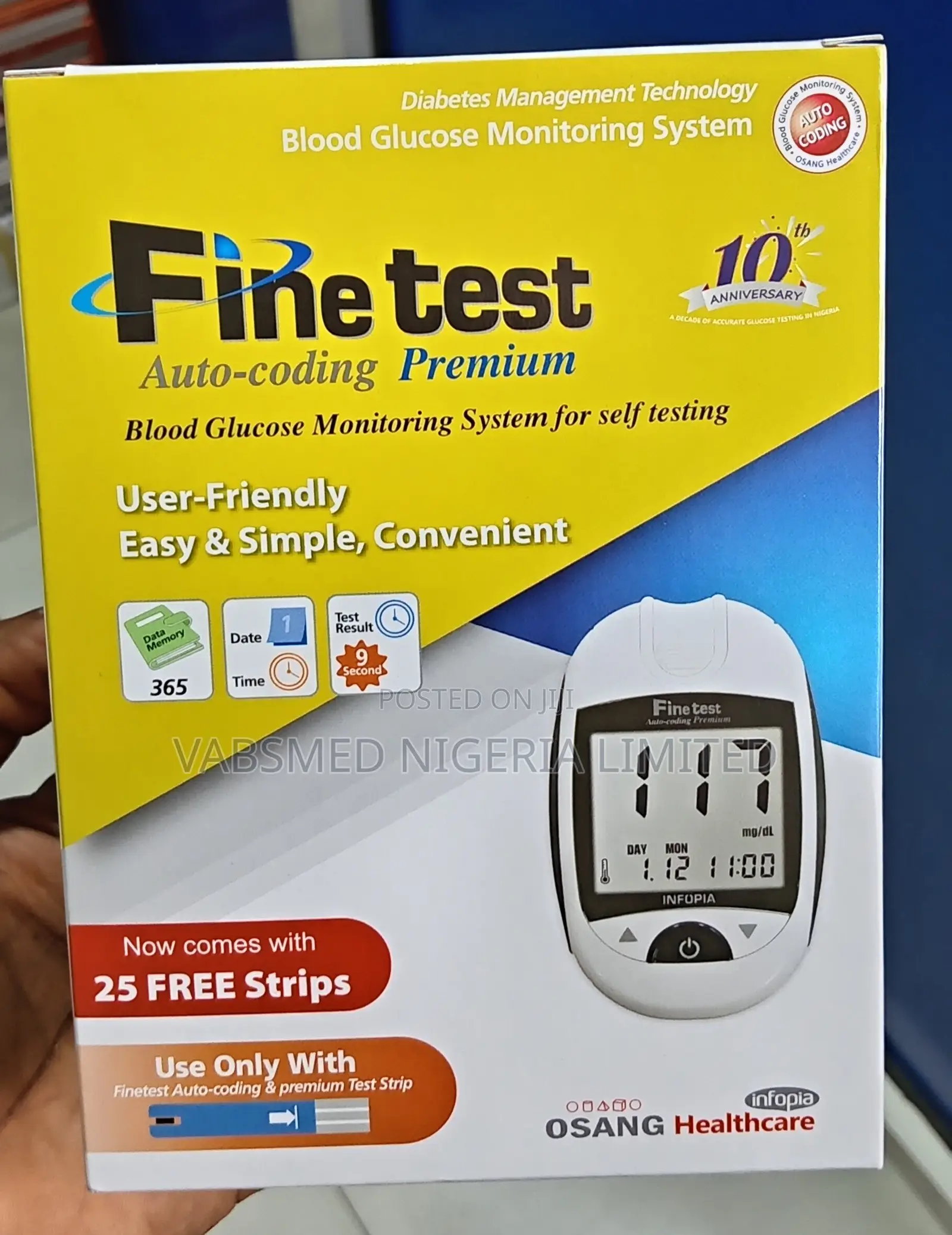 Fine Test Monitor - VABSMED NIGERIA LIMITED Price: ₦ 25,000 on Jiji.ng ...