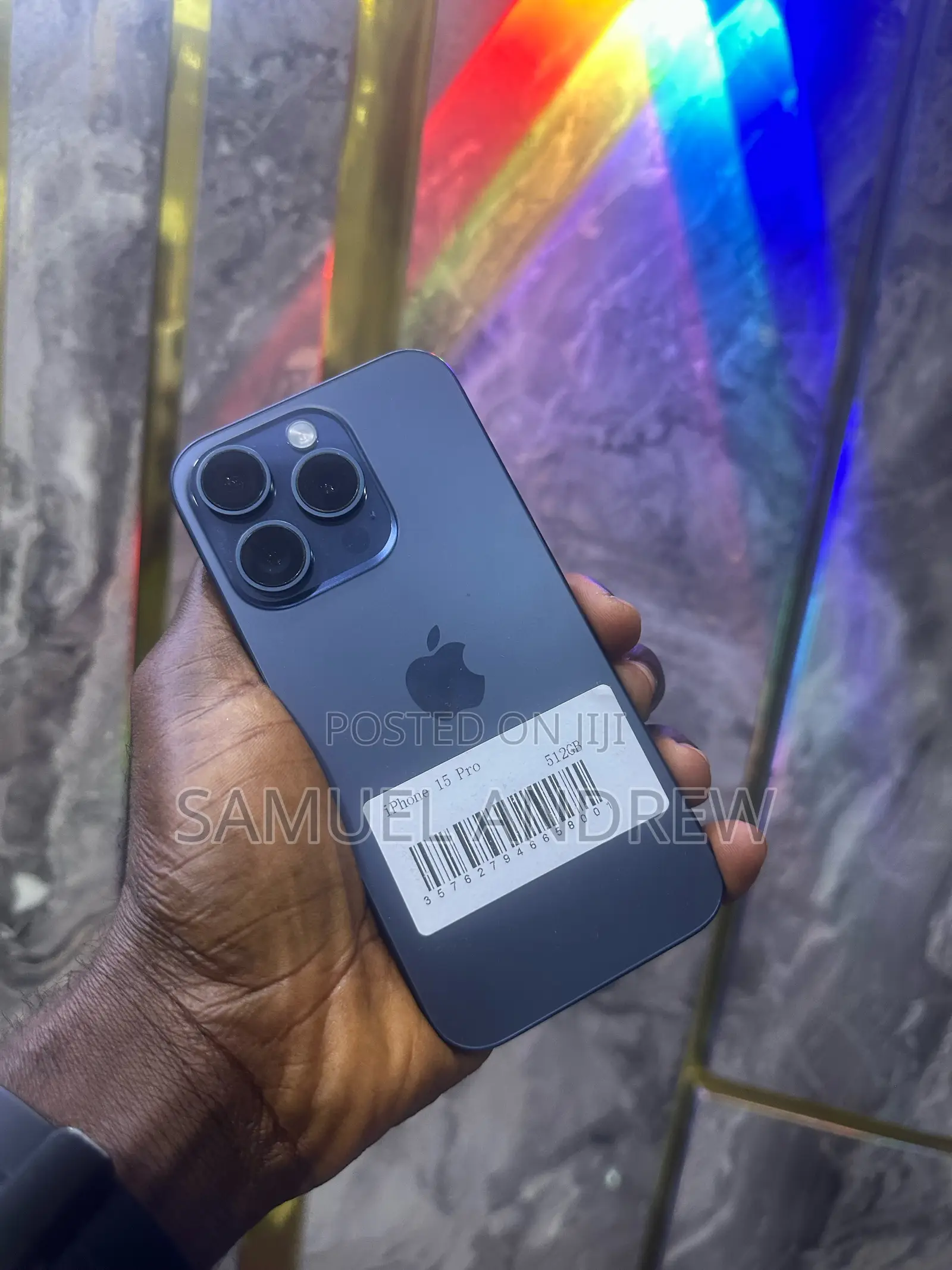 Apple iPhone 15 Pro 512 GB Blue in Ikeja - Mobile Phones, Sammyo ...