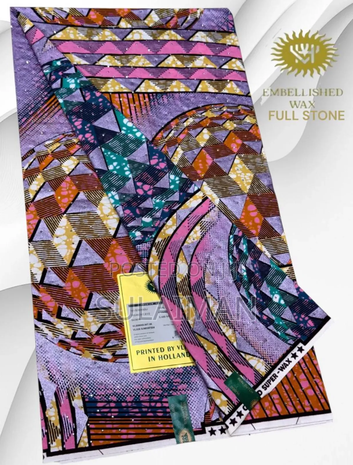 Ankara Super Wax in Alimosho - Clothing, Sulaiman Ganiyat | Jiji.ng