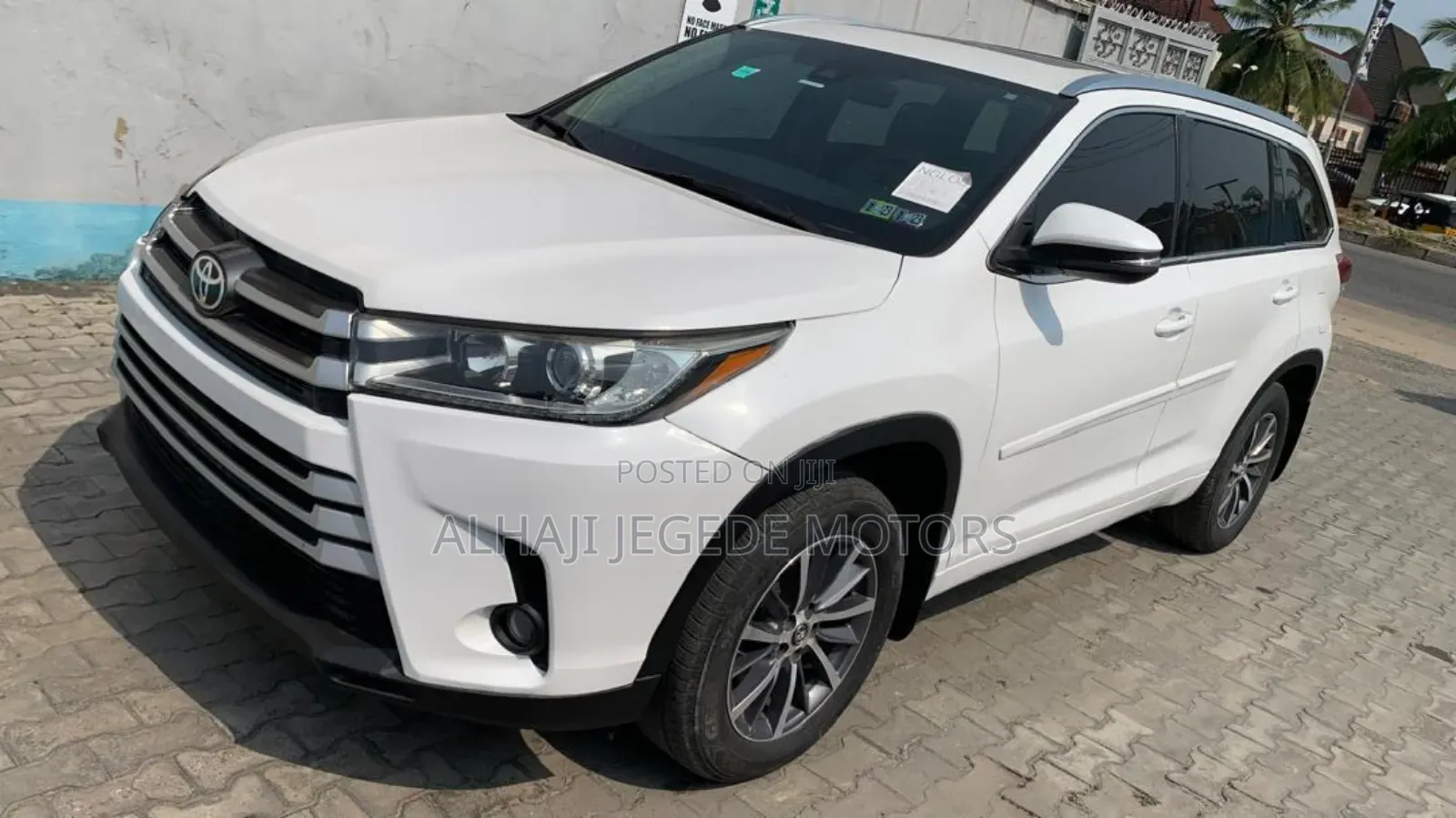 Toyota Highlander XLE 4x4 V6 (3.5L 6cyl 8A) 2017 White in Amuwo-Odofin ...