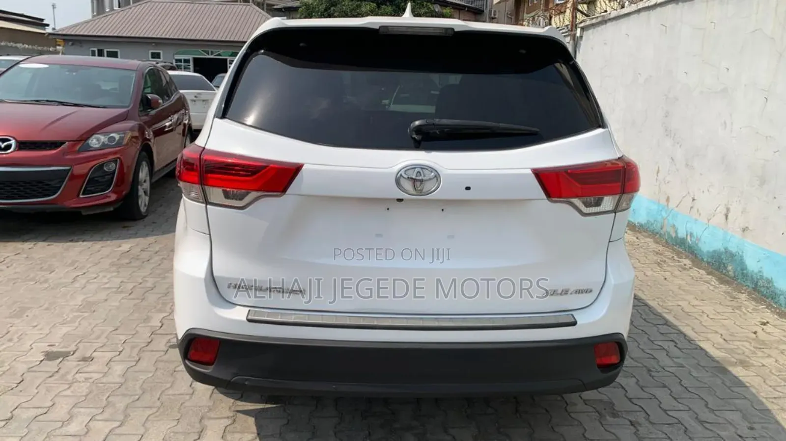 Toyota Highlander XLE 4x4 V6 (3.5L 6cyl 8A) 2017 White in Amuwo-Odofin ...