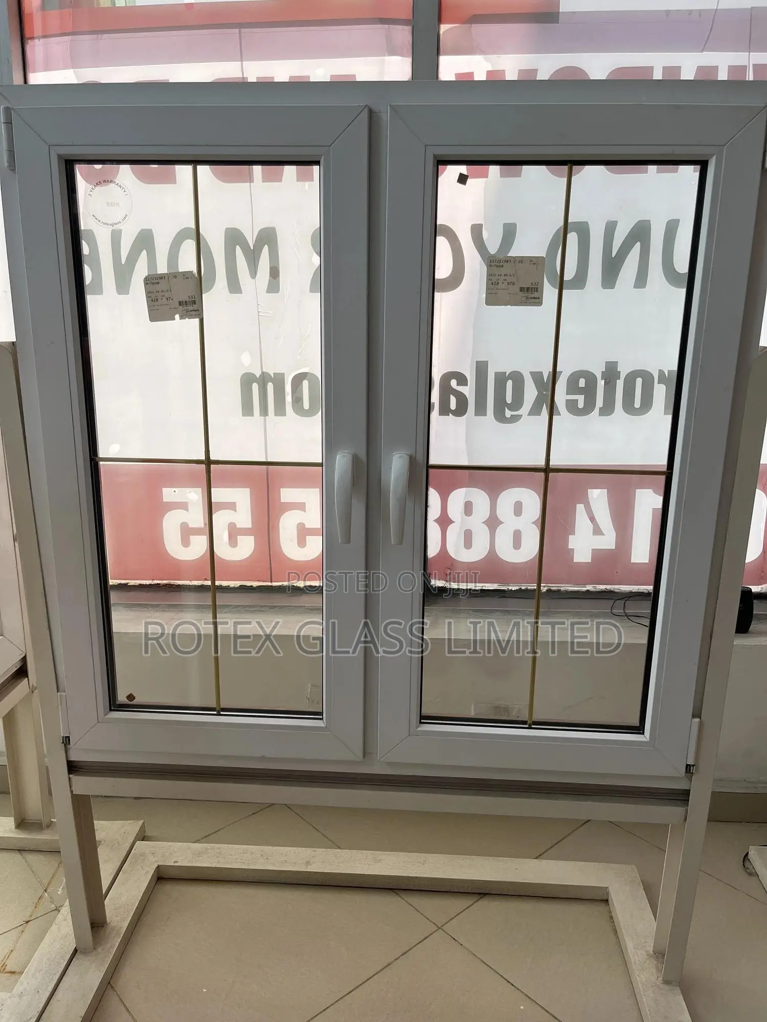 Rotex Energy-Saving Upvc Tilt Turn Window (1200×1200mm) in Lekki ...