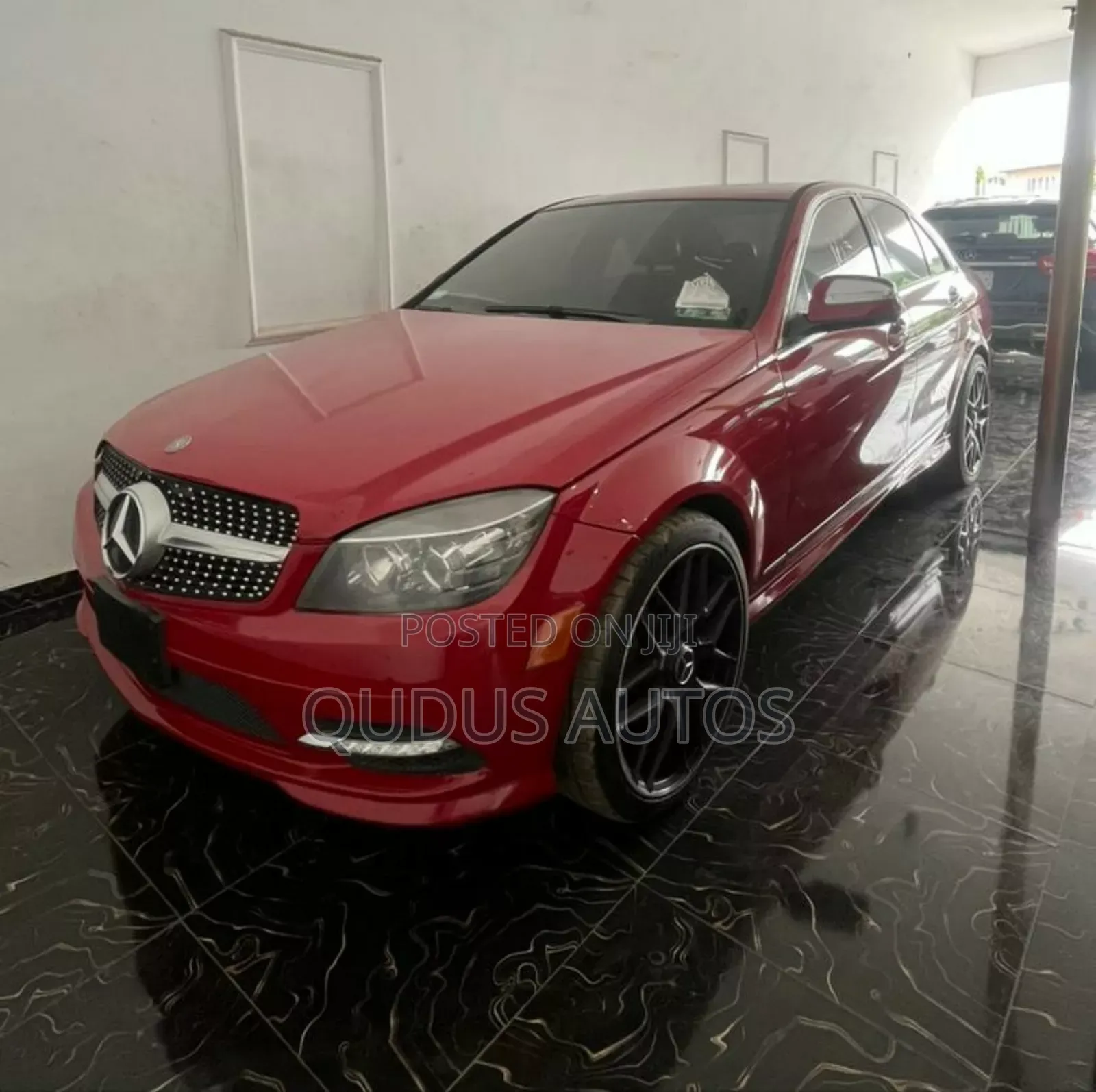Mercedes-Benz C300 2009 Red in Ogba - Cars, Q Dorsh Autos | Jiji.ng