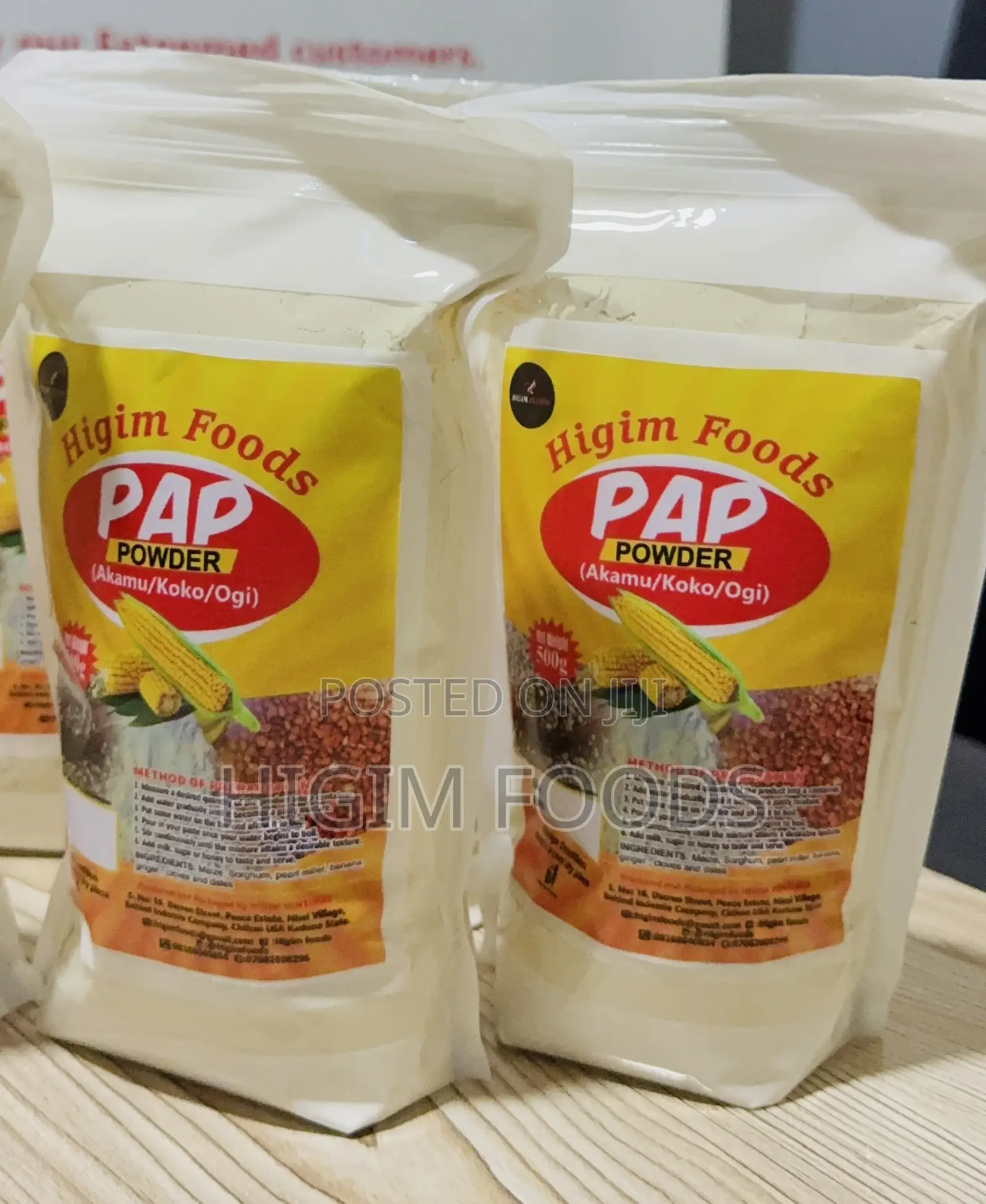 Dry Pap Powder in Chikun - Food & Beverages, Higim Foods | Jiji.ng
