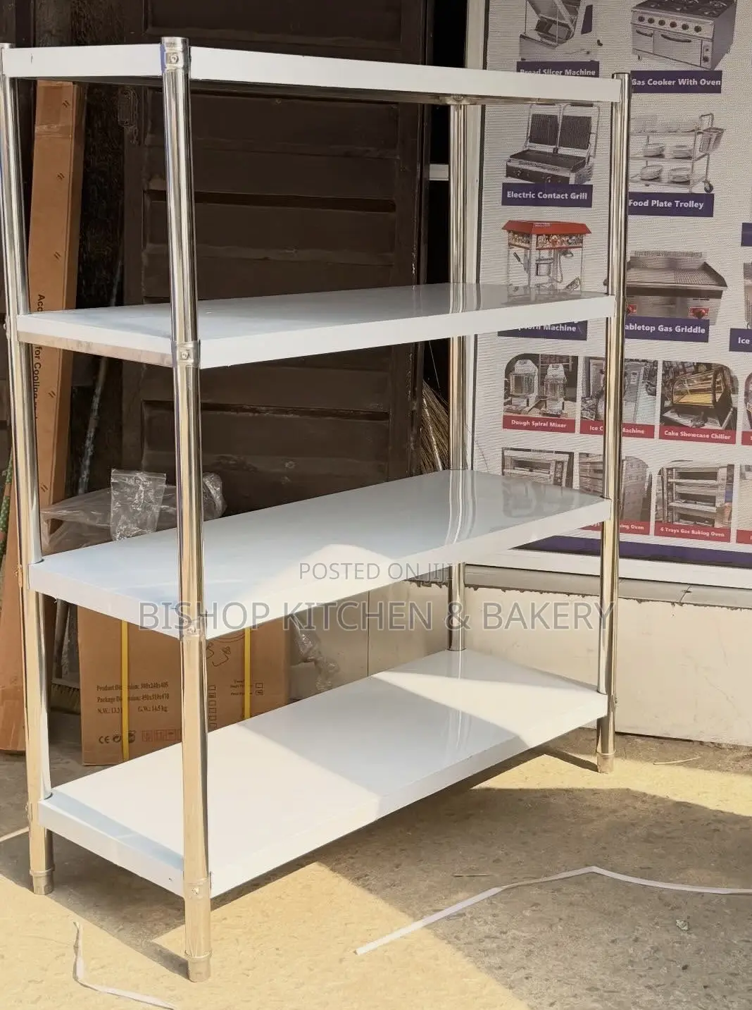 Commercial Stainless Steel Plain Perforated Rack 6ft in Ojo ...