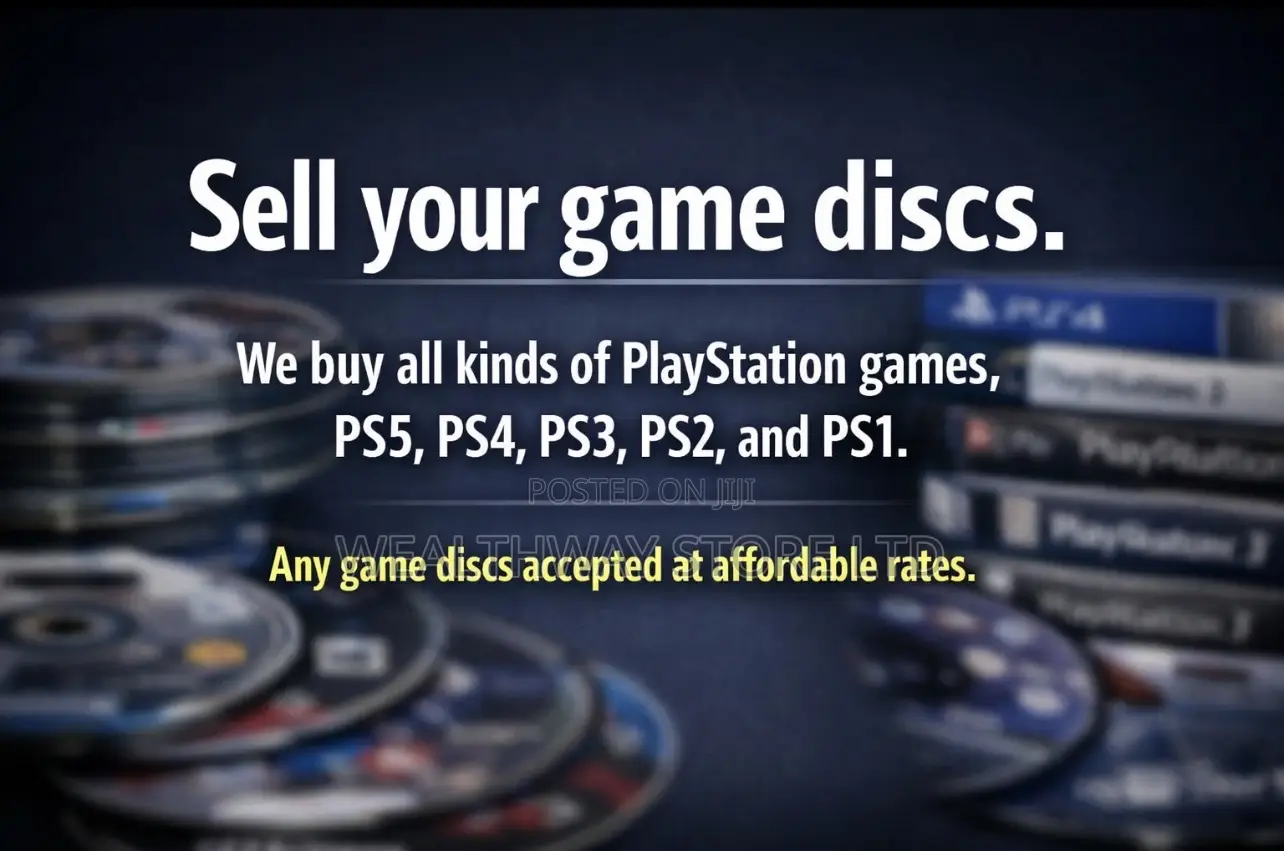 Sell Your Used Playstation Game Discs Fast in Lekki - Other Services ...