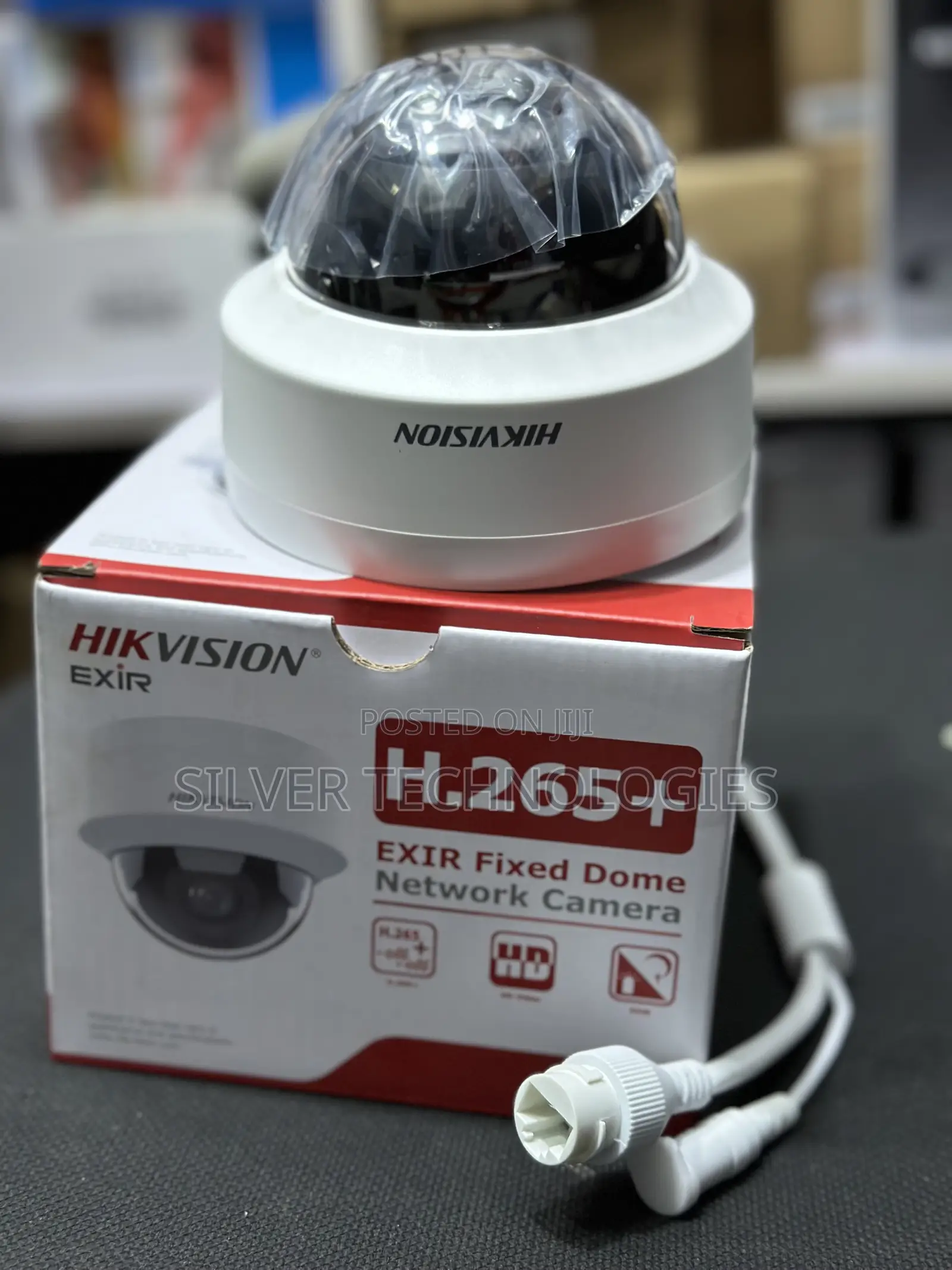 Hikvision H.265+ 4mp Dome Camera don siyarwa - Silver technologies ...