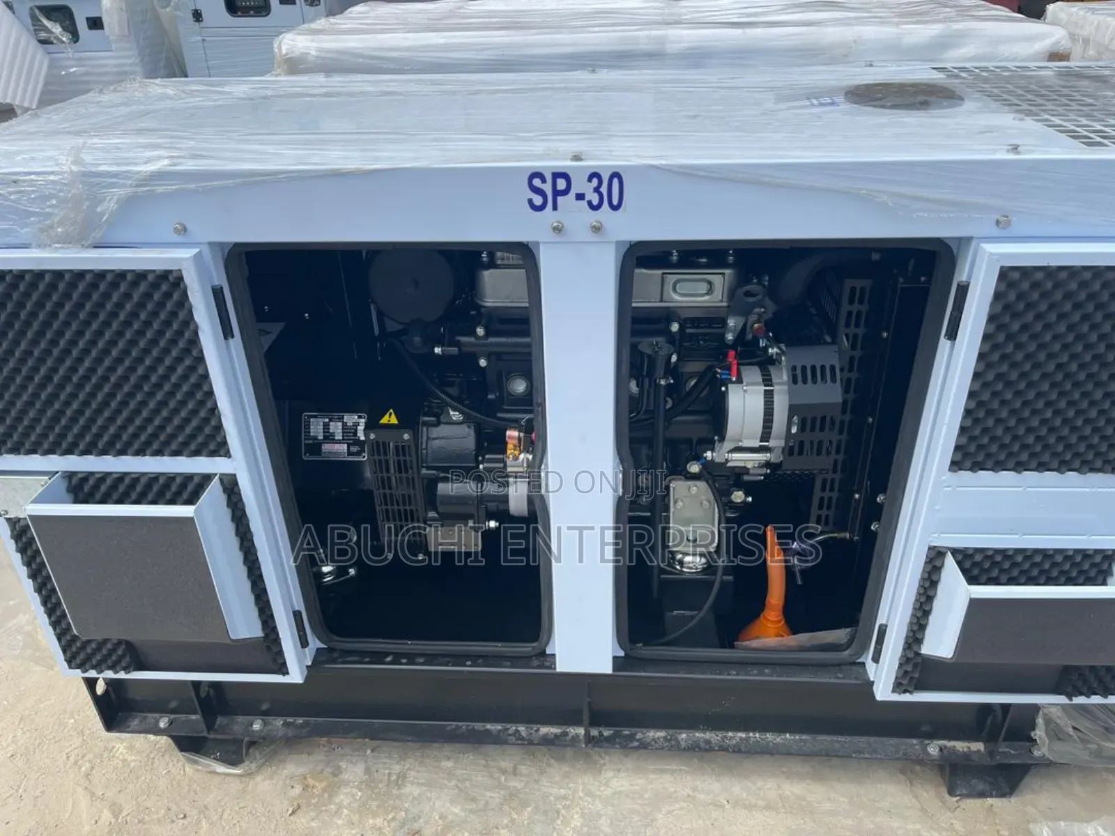 30kva Perkins Soundproof Diesel Generator 100% Copper in Eko Atlantic ...