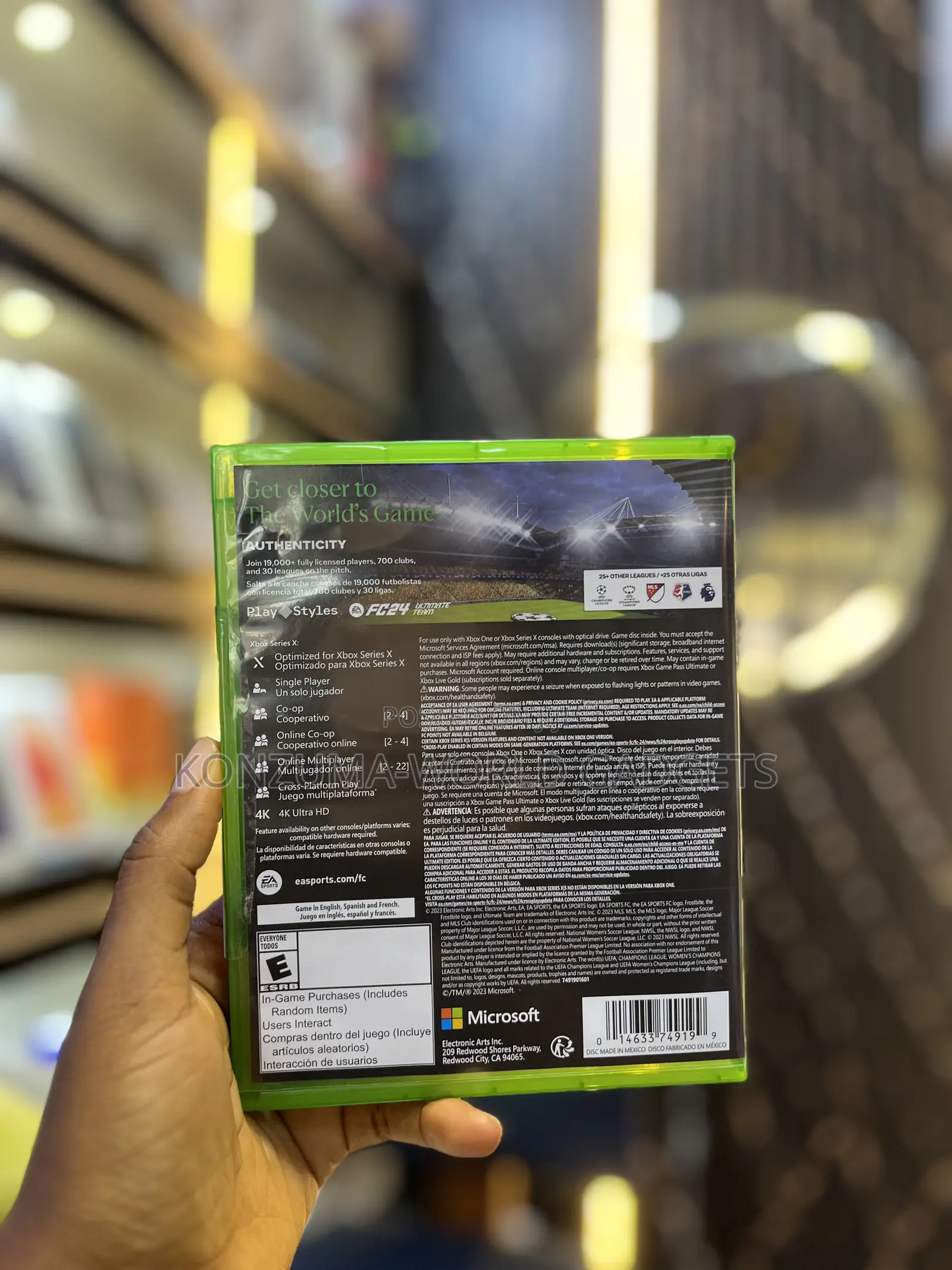 Ea Sports Fc 24 (Xbox Series X / Xbox One) – Original Disc in Port ...