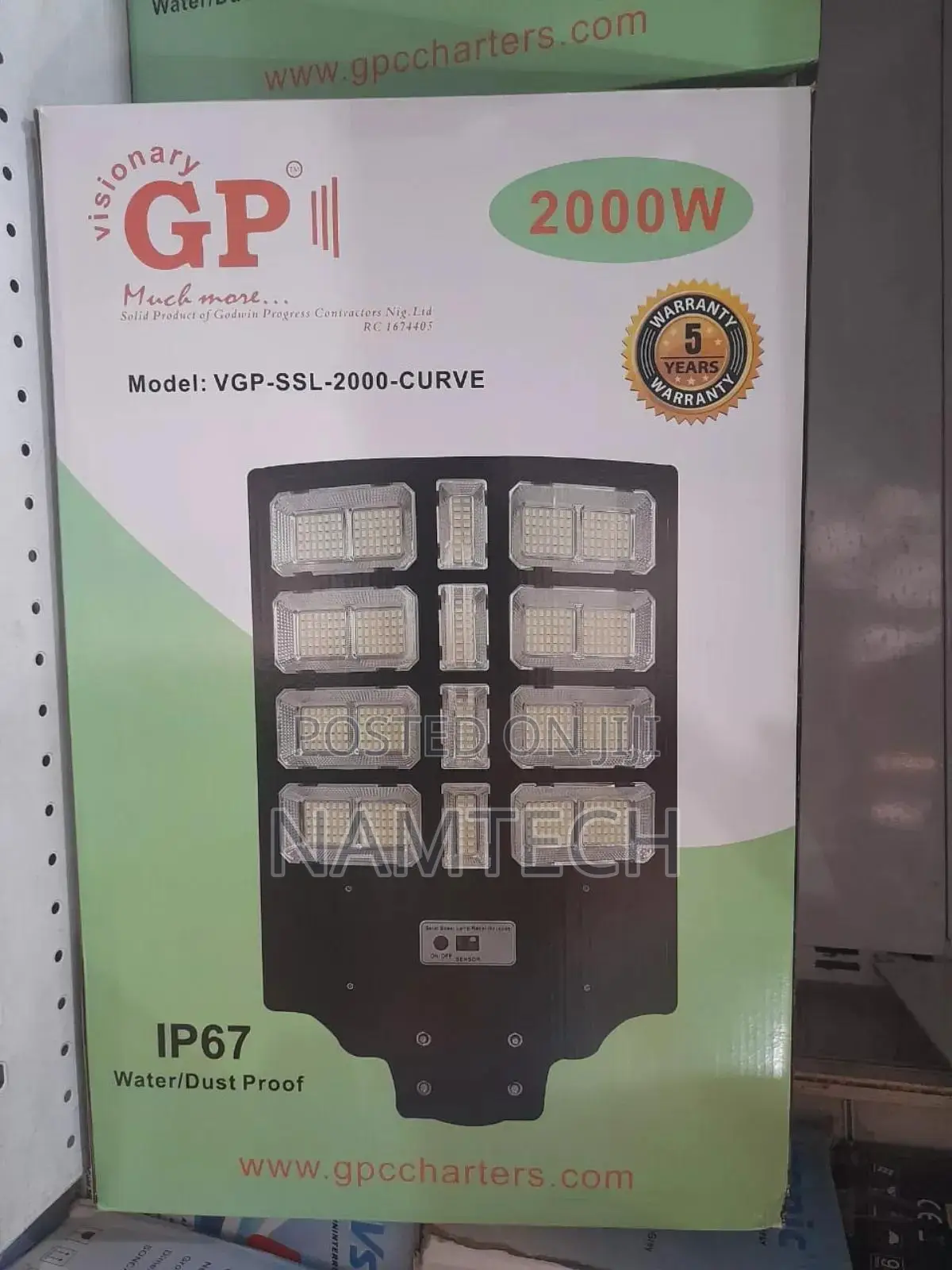 Gp Street Light 2000w for sale - Namtech Price: ₦ 47,000 on Jiji.ng [Ikeja]