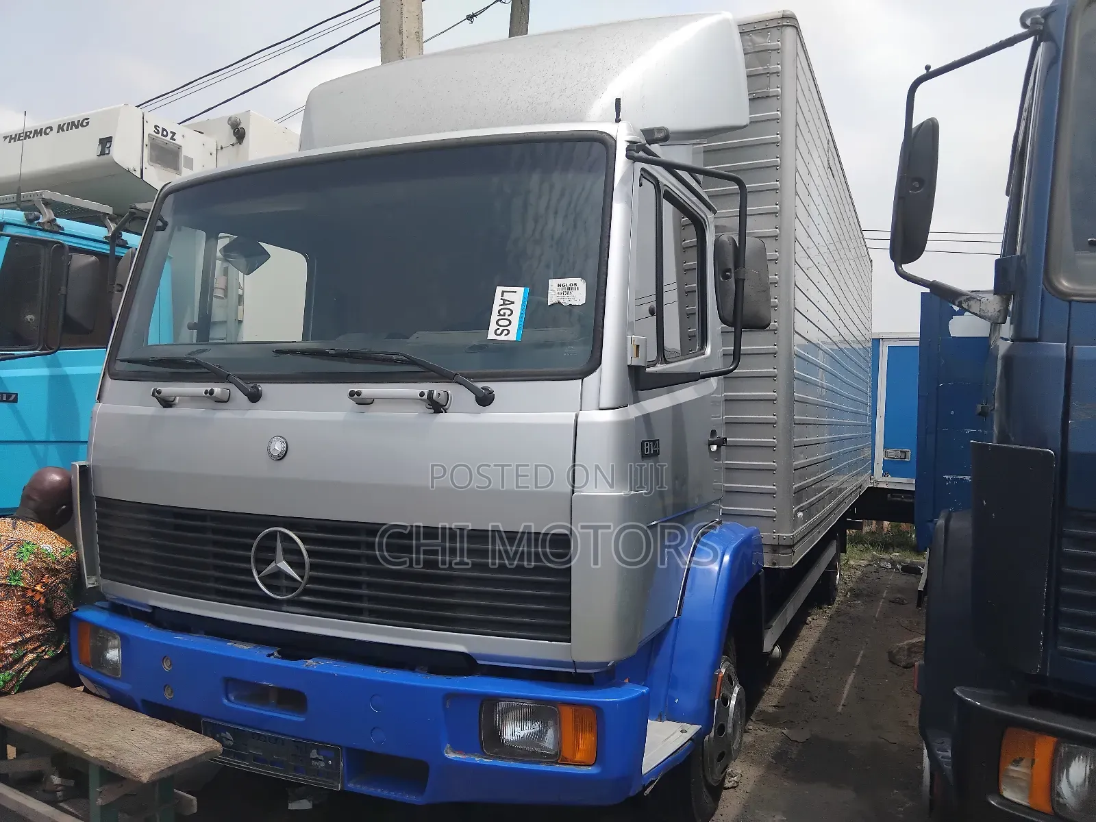 Mercedes 814 20fit Length Blue Silver in Apapa - Trucks & Trailers, Chi ...