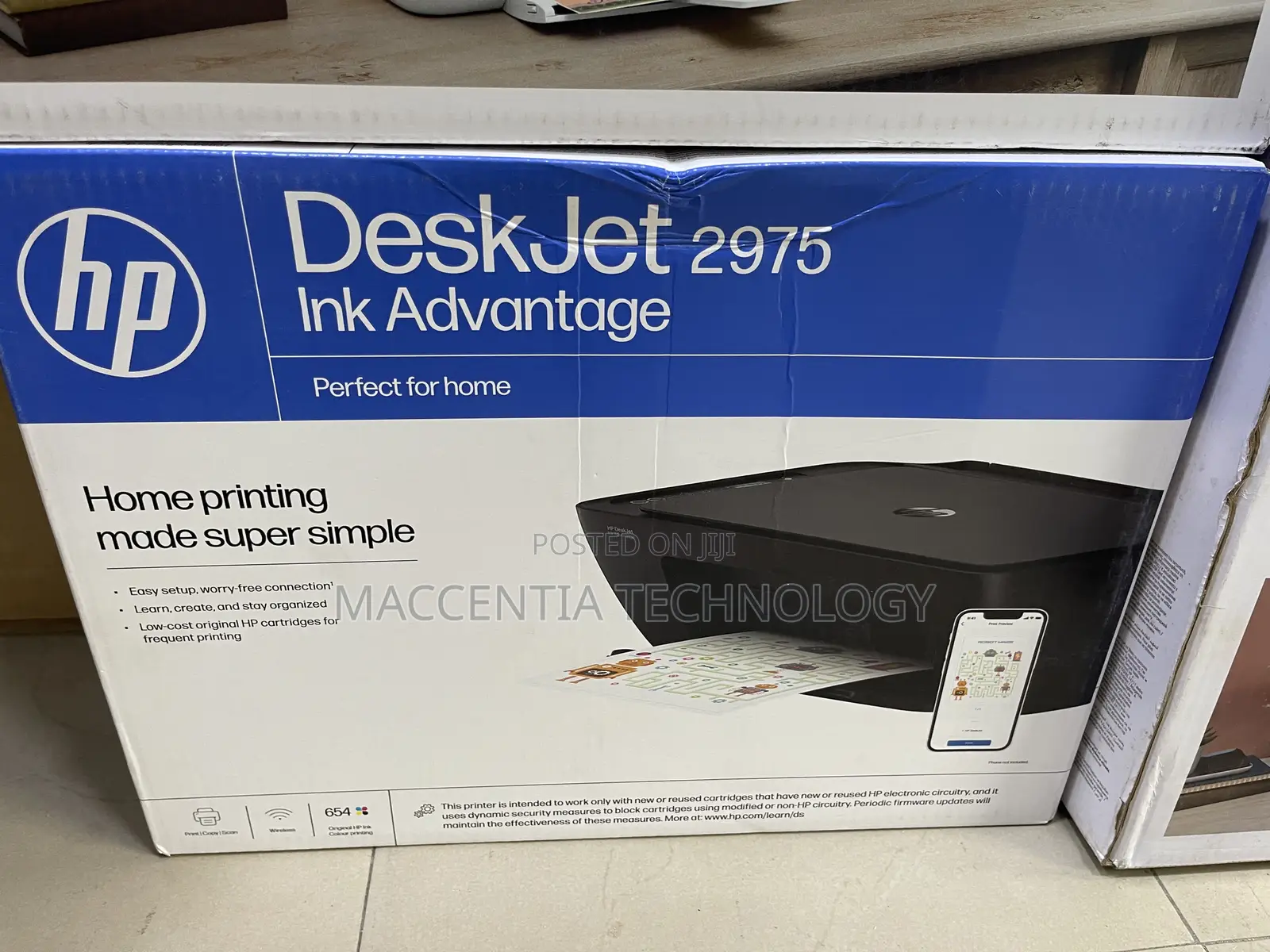 Hp Deskjet Ink Advantage 2975 All-in-One Printer (A24j2c) for sale ...