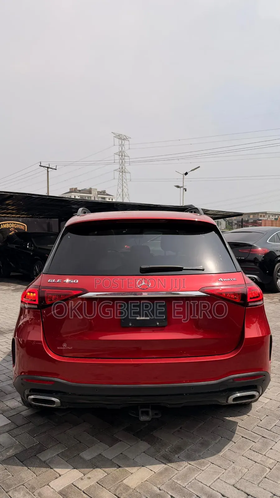 Mercedes-Benz GLE-Class GLE 450 4MATIC 2020 Red in Lekki - Cars ...