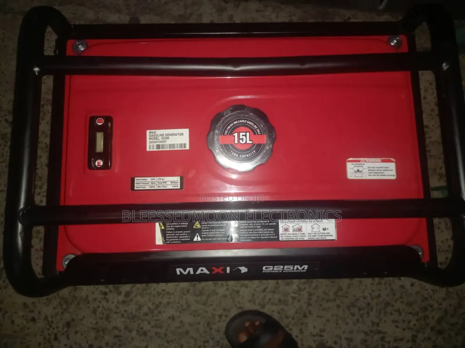 Maxi 5.5.5kva Semi Silent Cooper Coil Generator 3 Years Company Warran ...