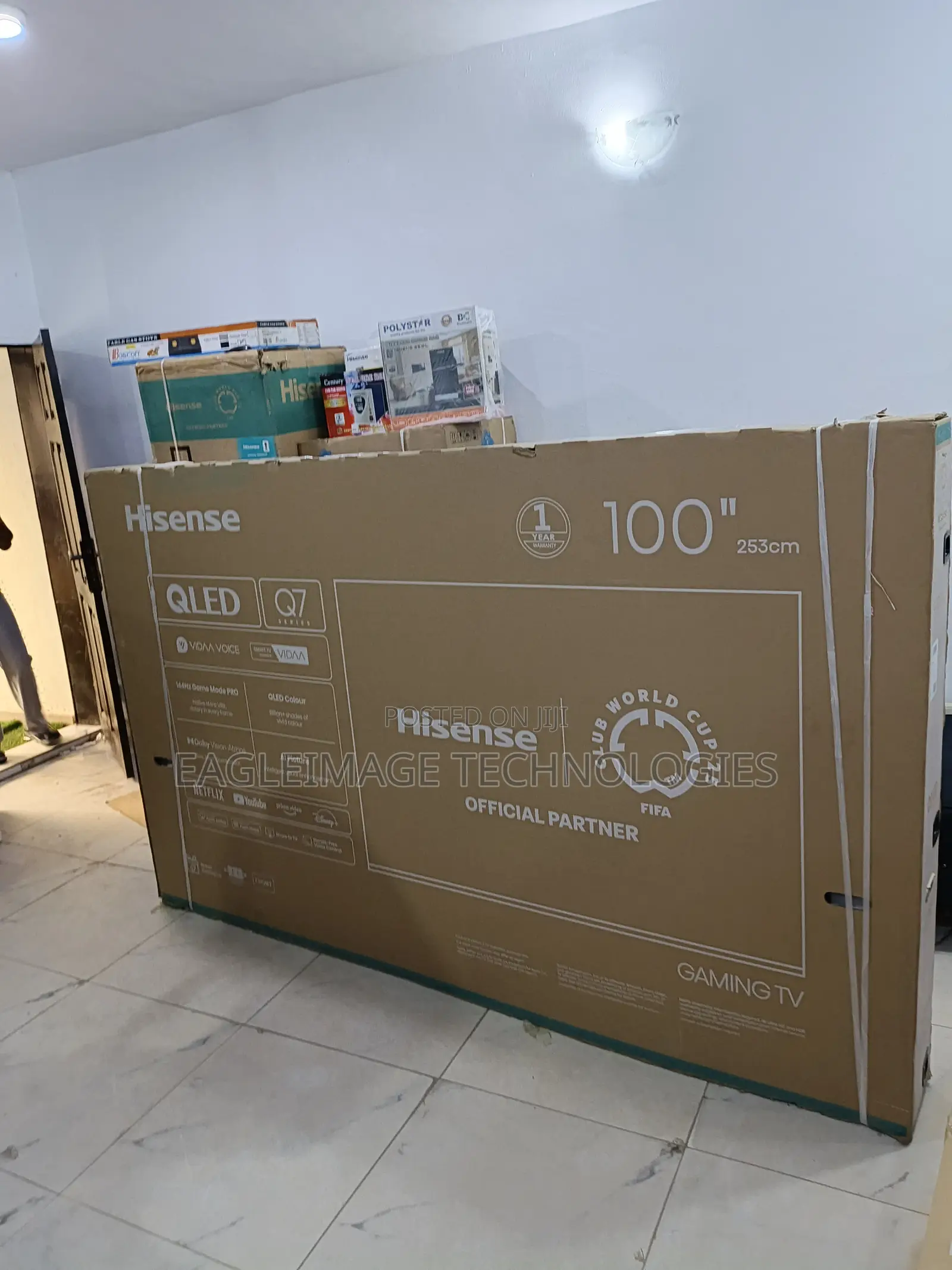 Hisense 100" Qled - A Masterpiece for Your Wall in Ikorodu - TV & Video ...