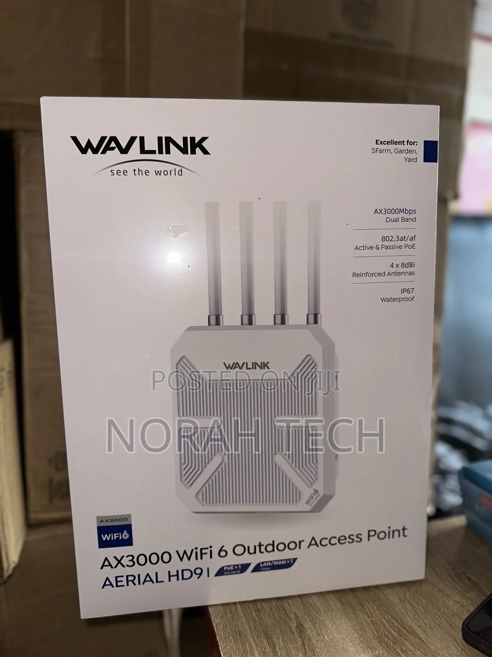 Wavlink Ax3000 Wifi 6 Outdoor Access Point for sale - NORAH TECH Price ...