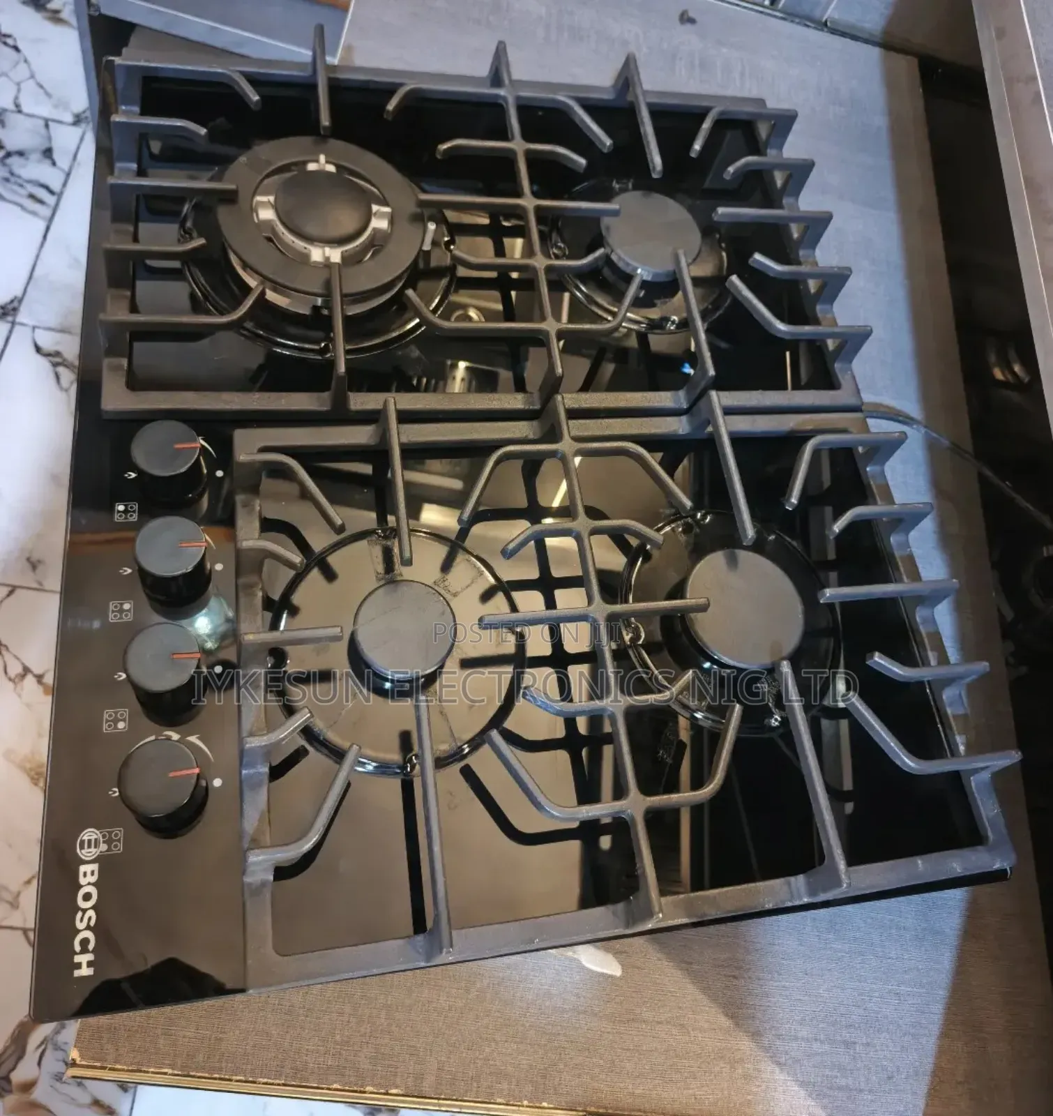 Bosch New Model Design Inbuilt Luxury 4 Burners Gas Cooker Hob Copper ...