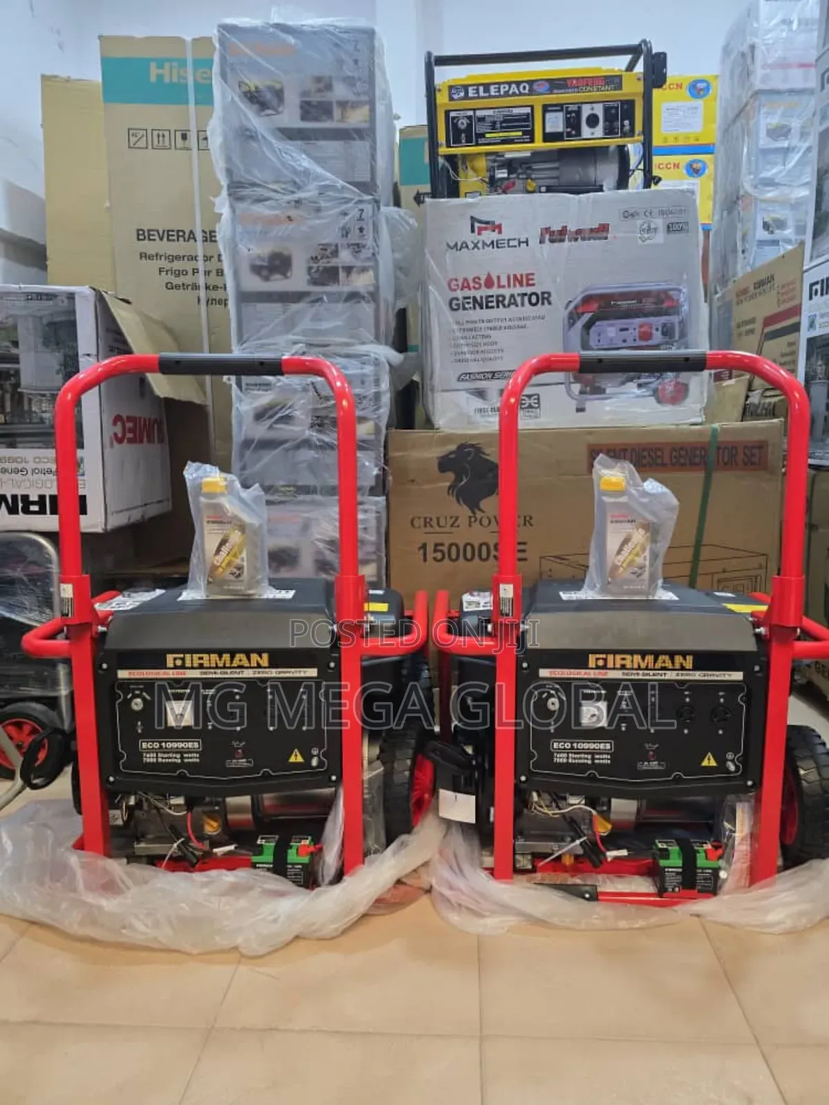 7.6kva Firman Petrol Generator Model Eco10990e2 100%Copper Coil for ...