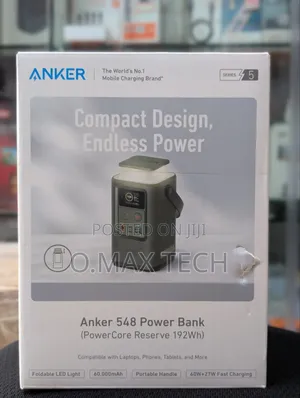 Anker 548 Power Bank 60,000mah,Portable Outdoor Generator 87w in Ikeja ...