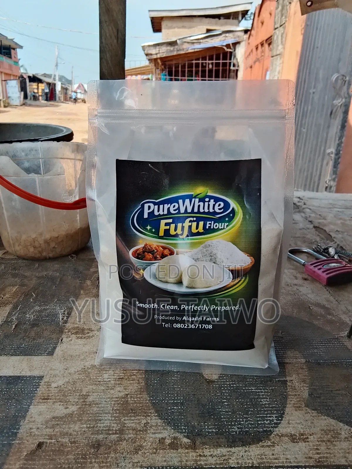 Pure White Fufu Flour in Alimosho - Food & Beverages, Yusuf Taiwo | Jiji.ng